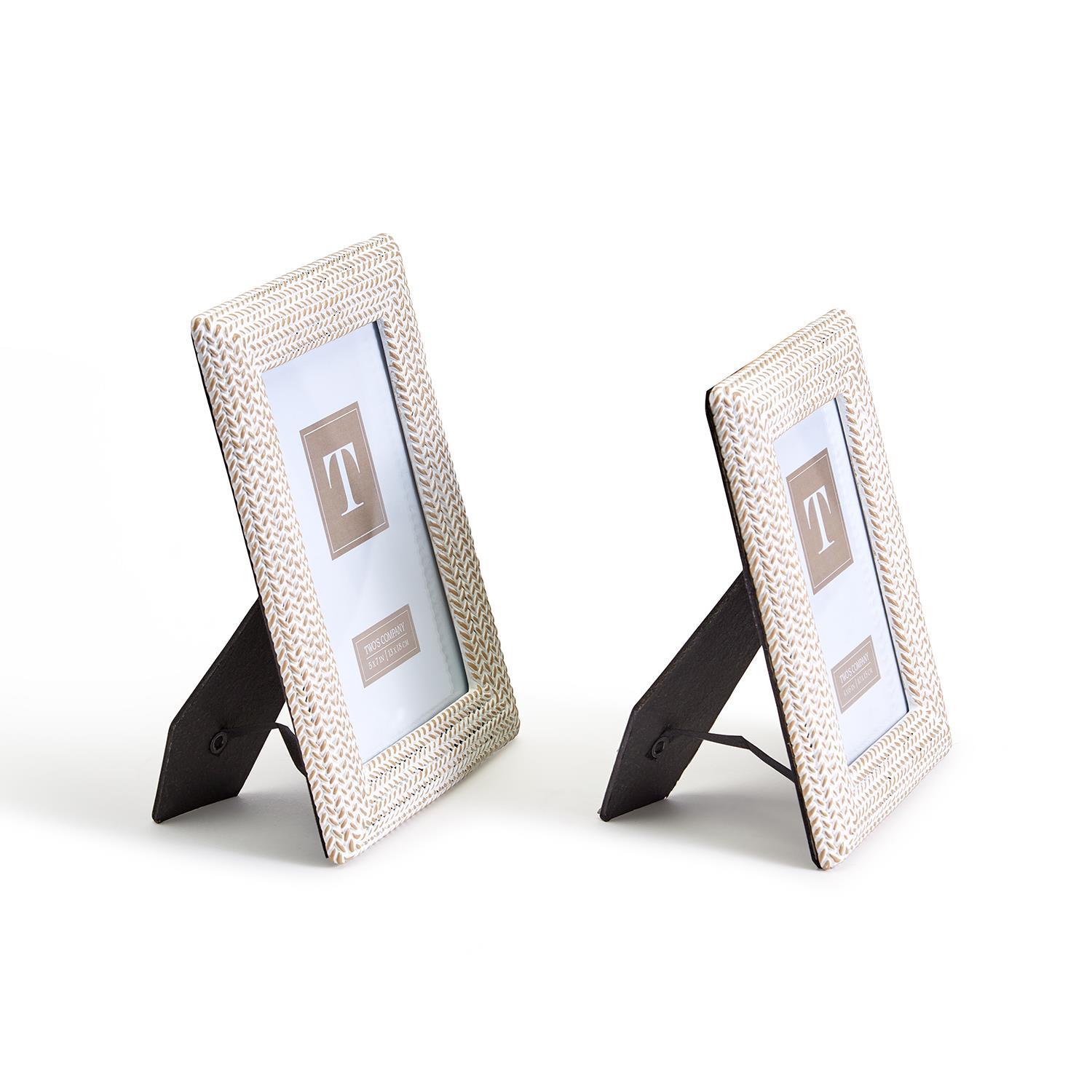 Dream Weavers S/2 Photo Frame Includes 2 Sizes