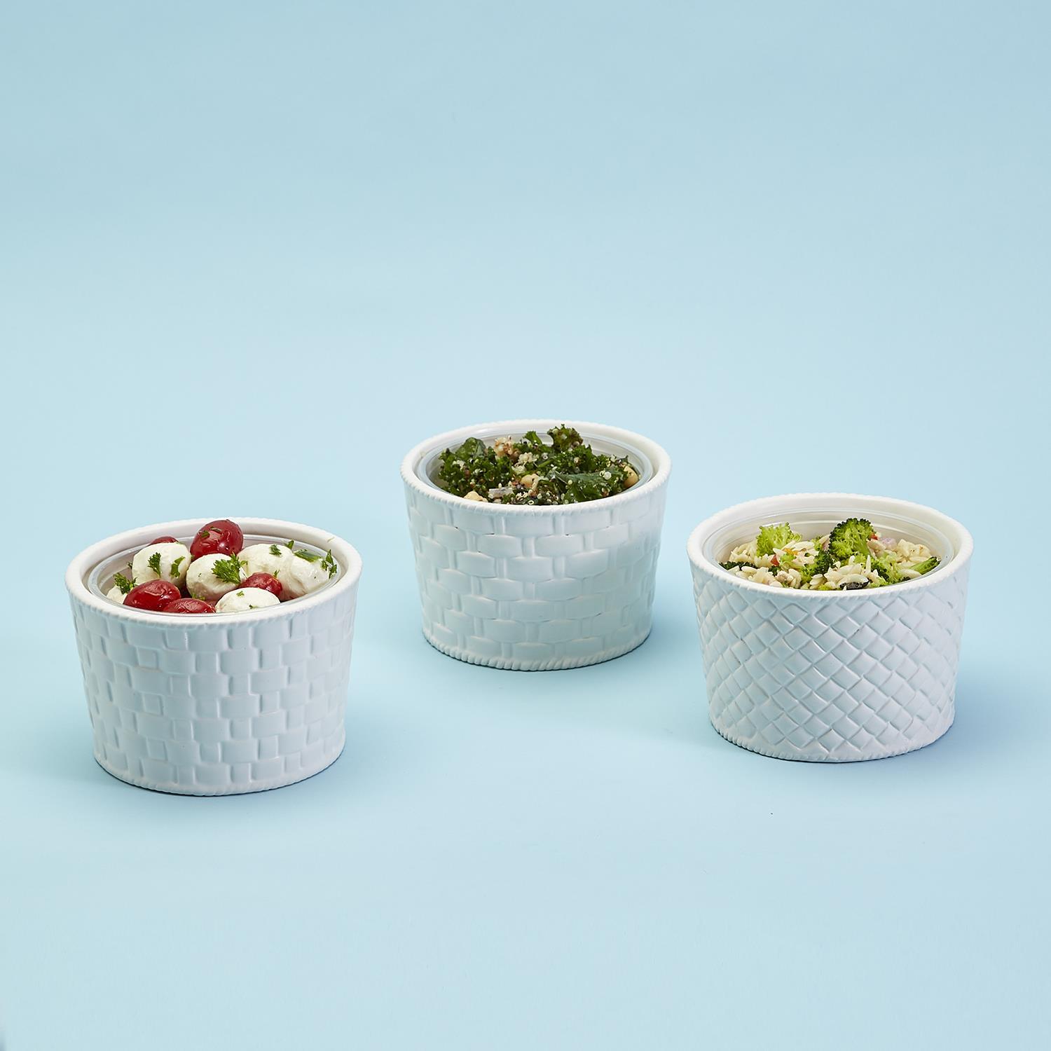 Incognito 16 Oz. Deli Container Holder Assorted 3 Designs