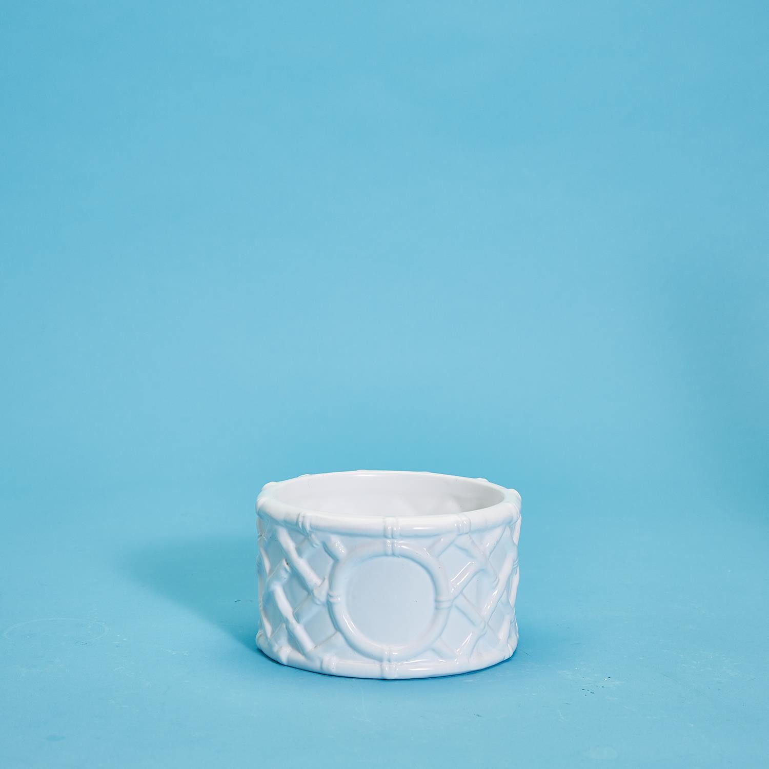 Hampton Faux Bamboo Bottle Coaster/Bowl