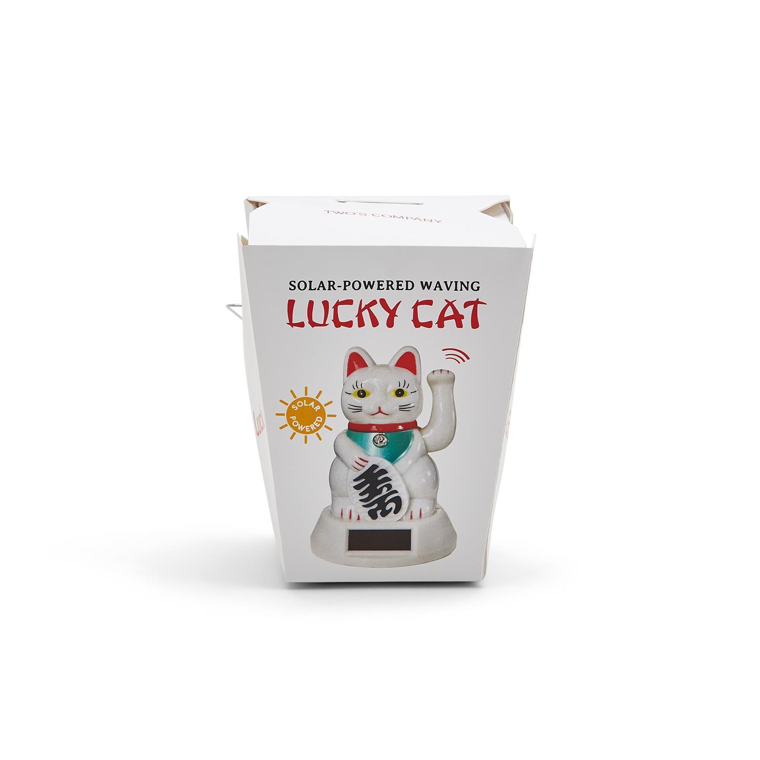 Solar Powered Waving Lucky Cat