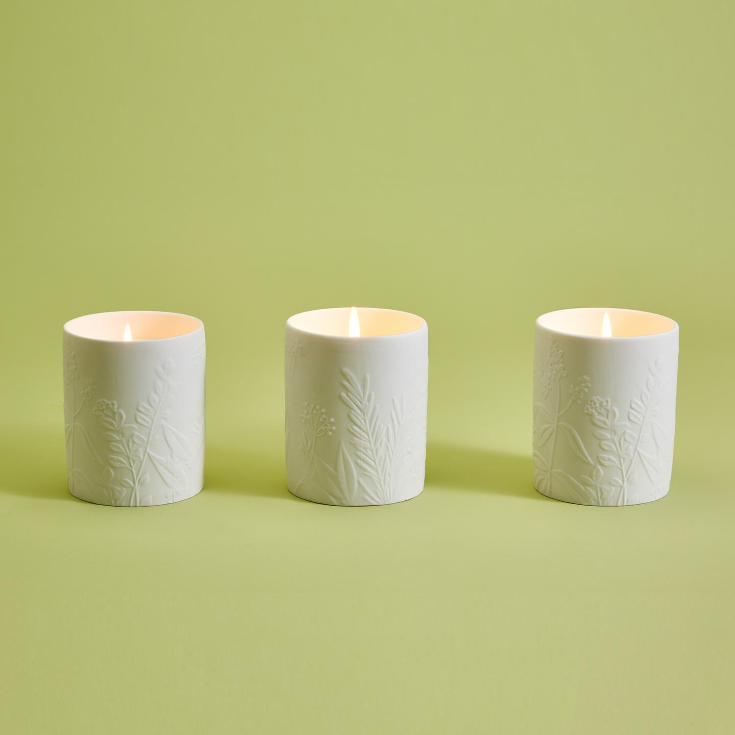 Herbal Scented Candle Asst 3 Scents