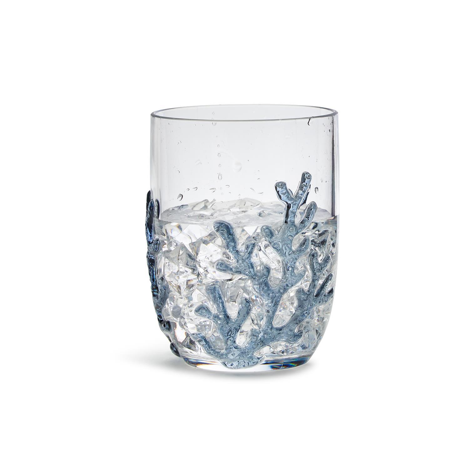 18 Oz DOF Coral Reef Glass