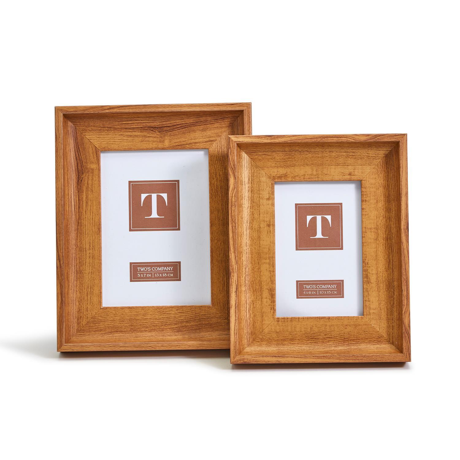 S/2 Profile Photo Frame Incl 2 Sizes