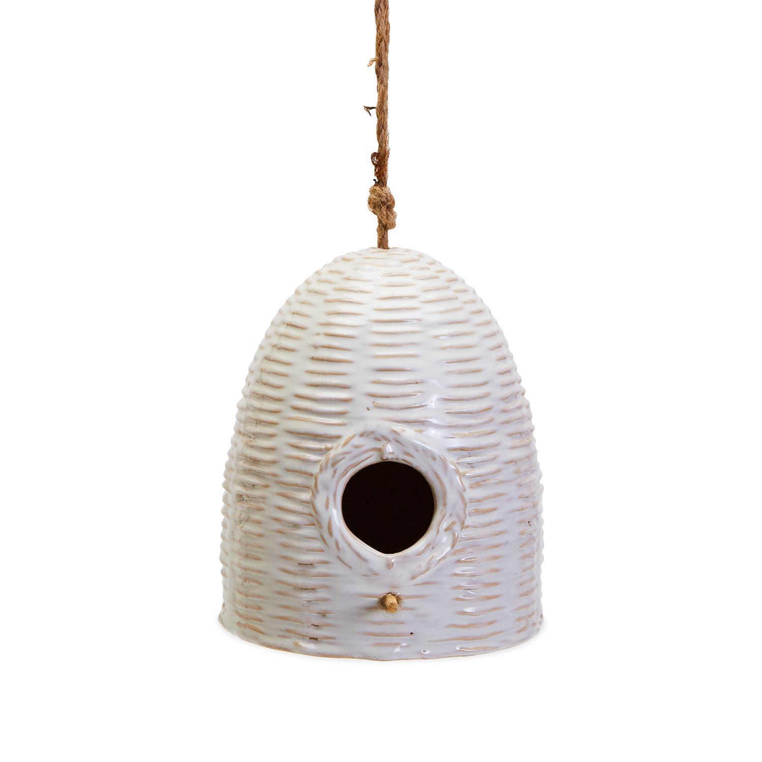 Basket Weave Beehive Bird House