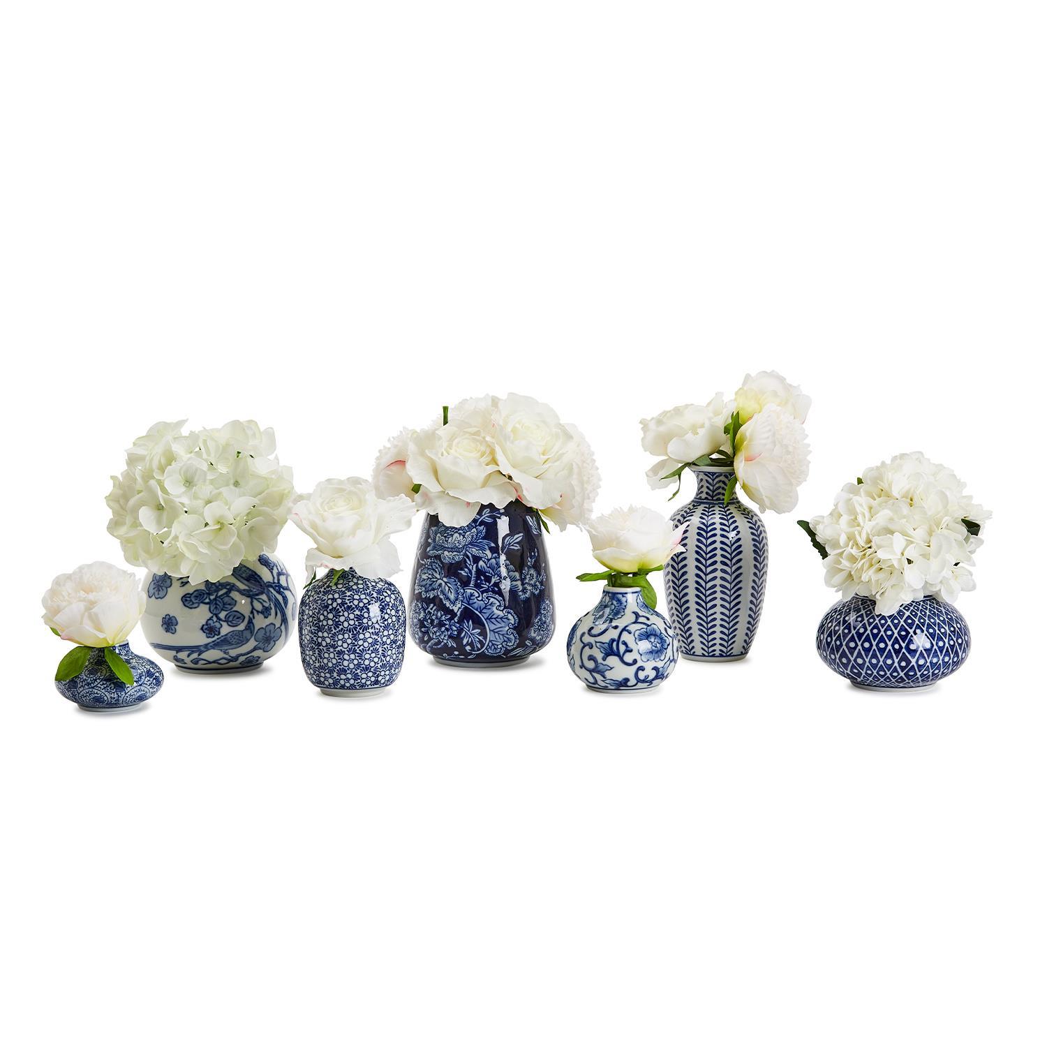 Blue & White S/7 Vase