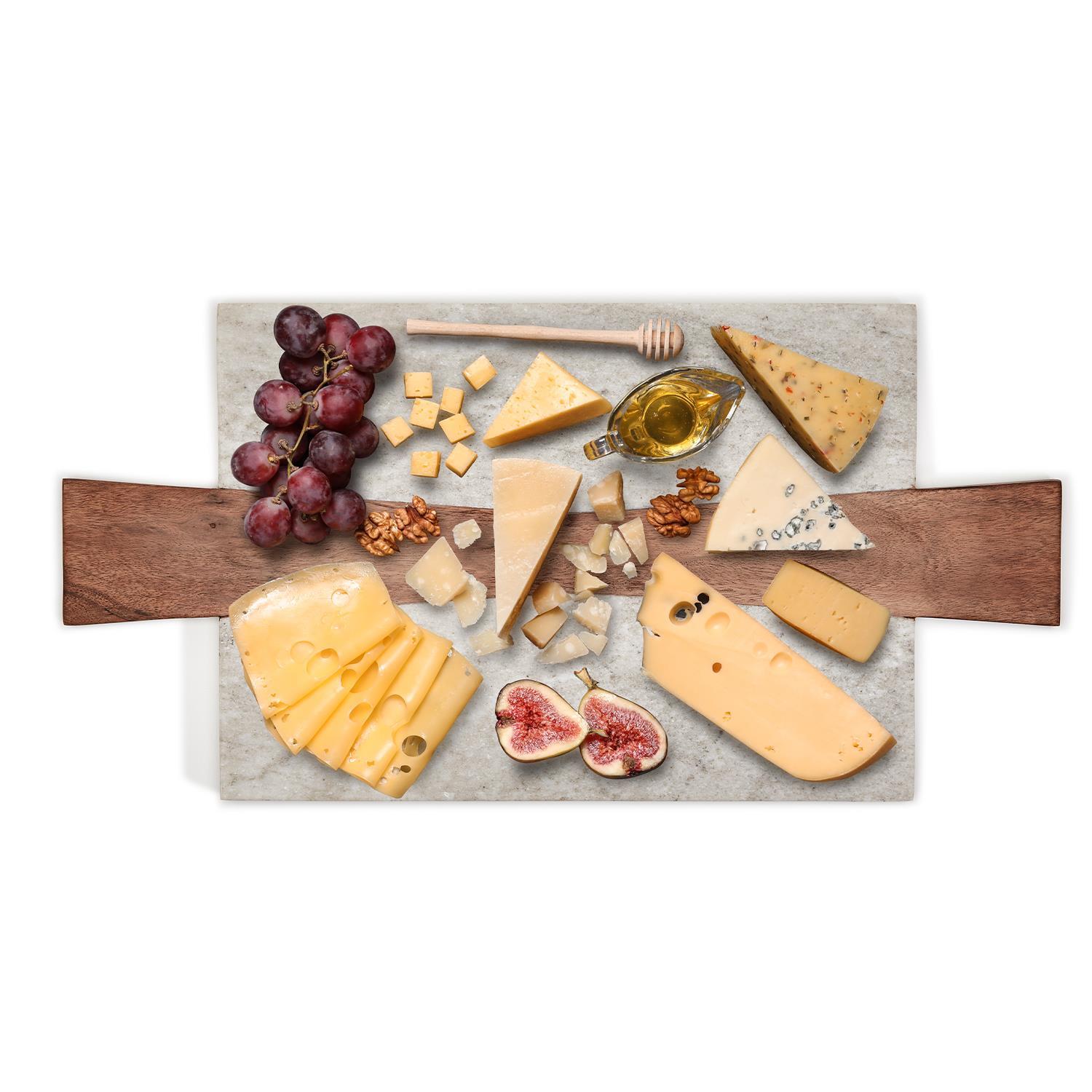Perfectly Polished Marble Charcuterie / Tapas / Cheese Serving Board ...