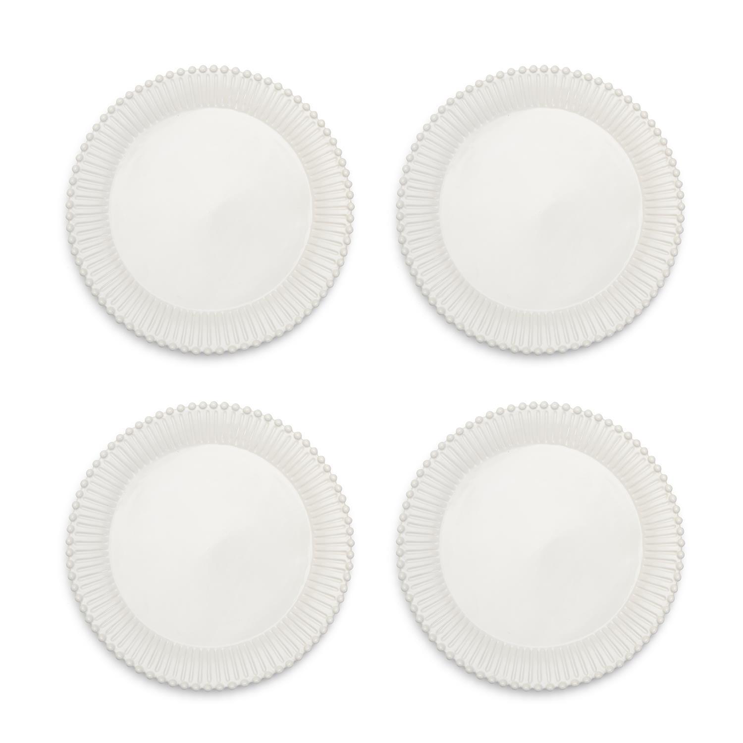 Heirloom S/4 Pearl Edge Dinner Plates