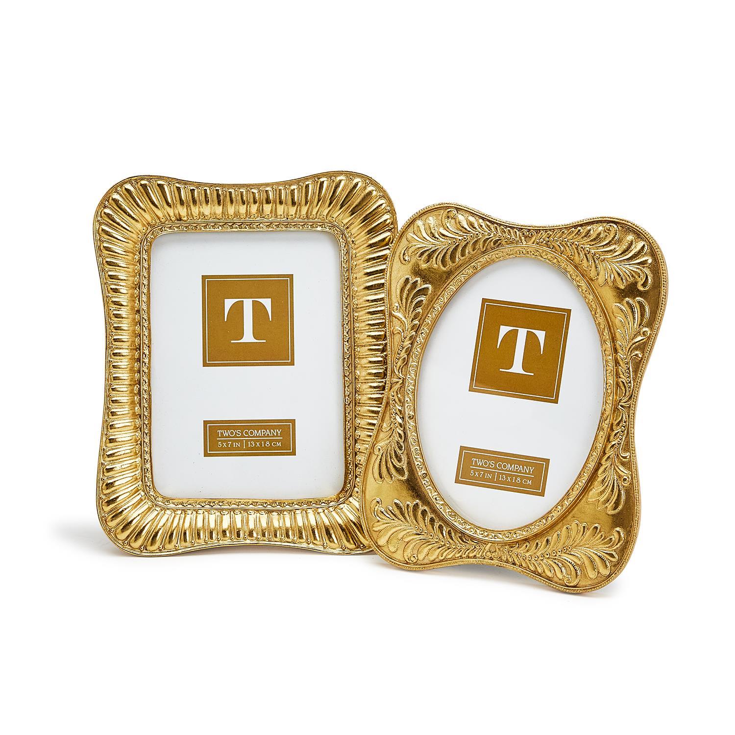 Impressions Gold 5x7 Photo Frame A/2 Styles