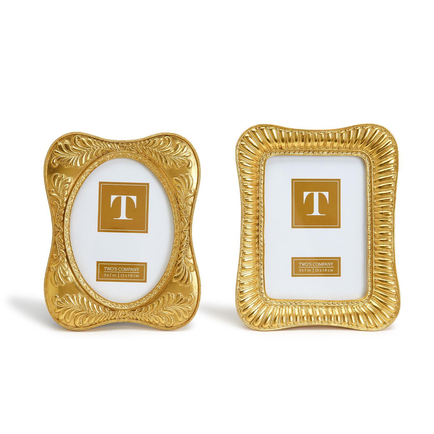 Impressions Gold 5x7 Photo Frame A/2 Styles