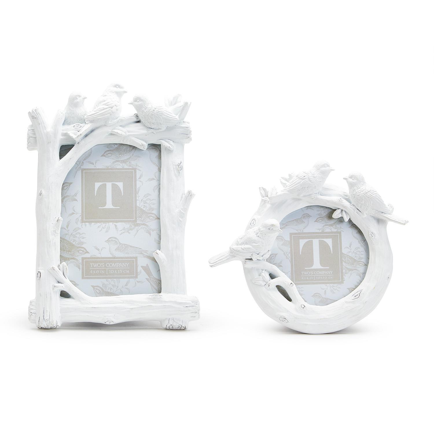 Bird and Branch S/2 Photo Frame