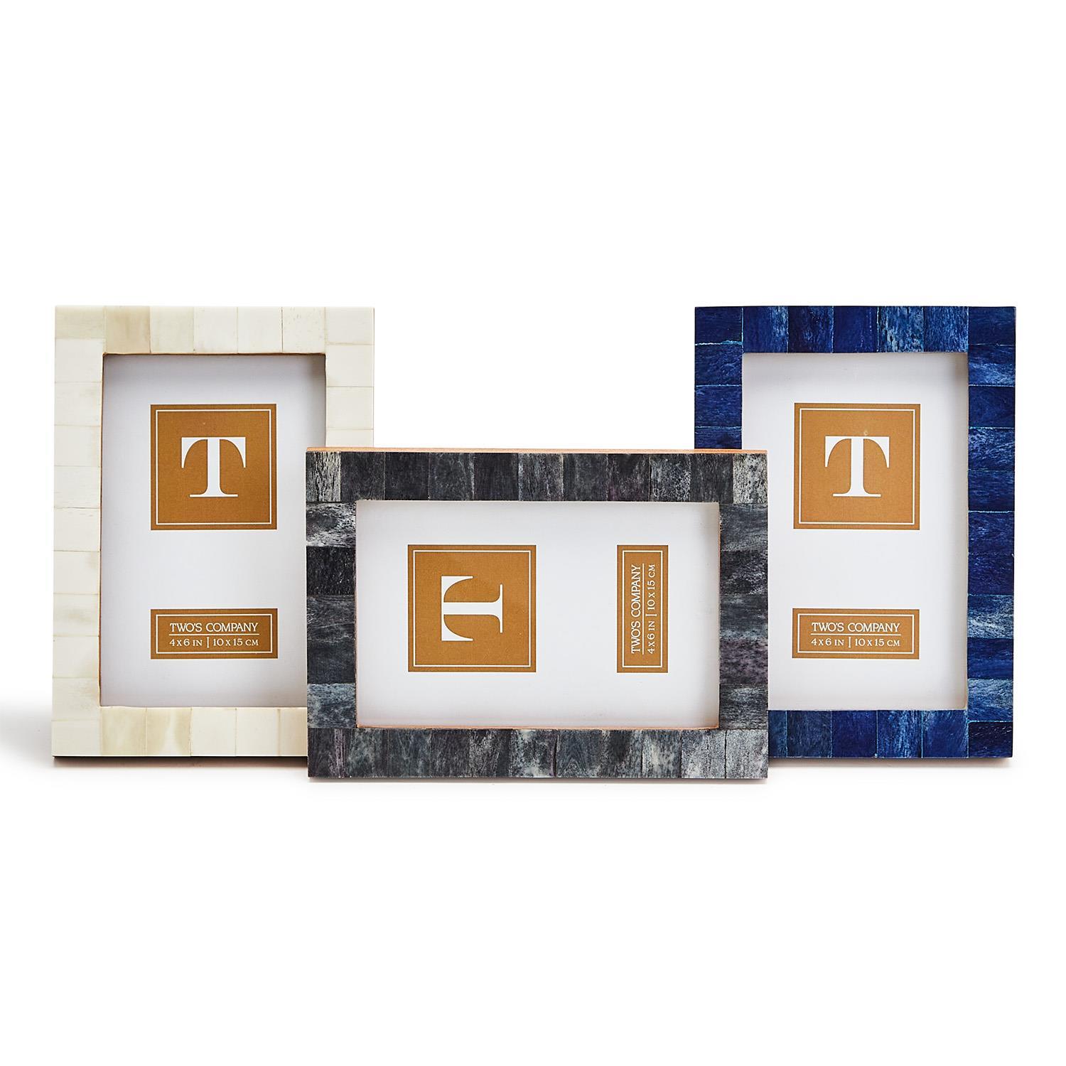 Square Block 4x6 Photo Frame A/3 Colors