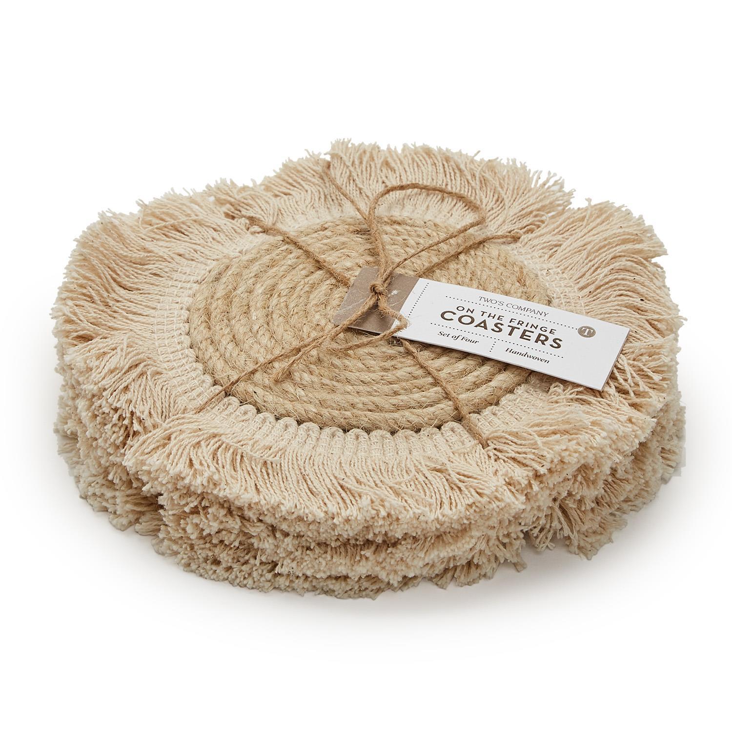 On The Fringe S/4 Coasters