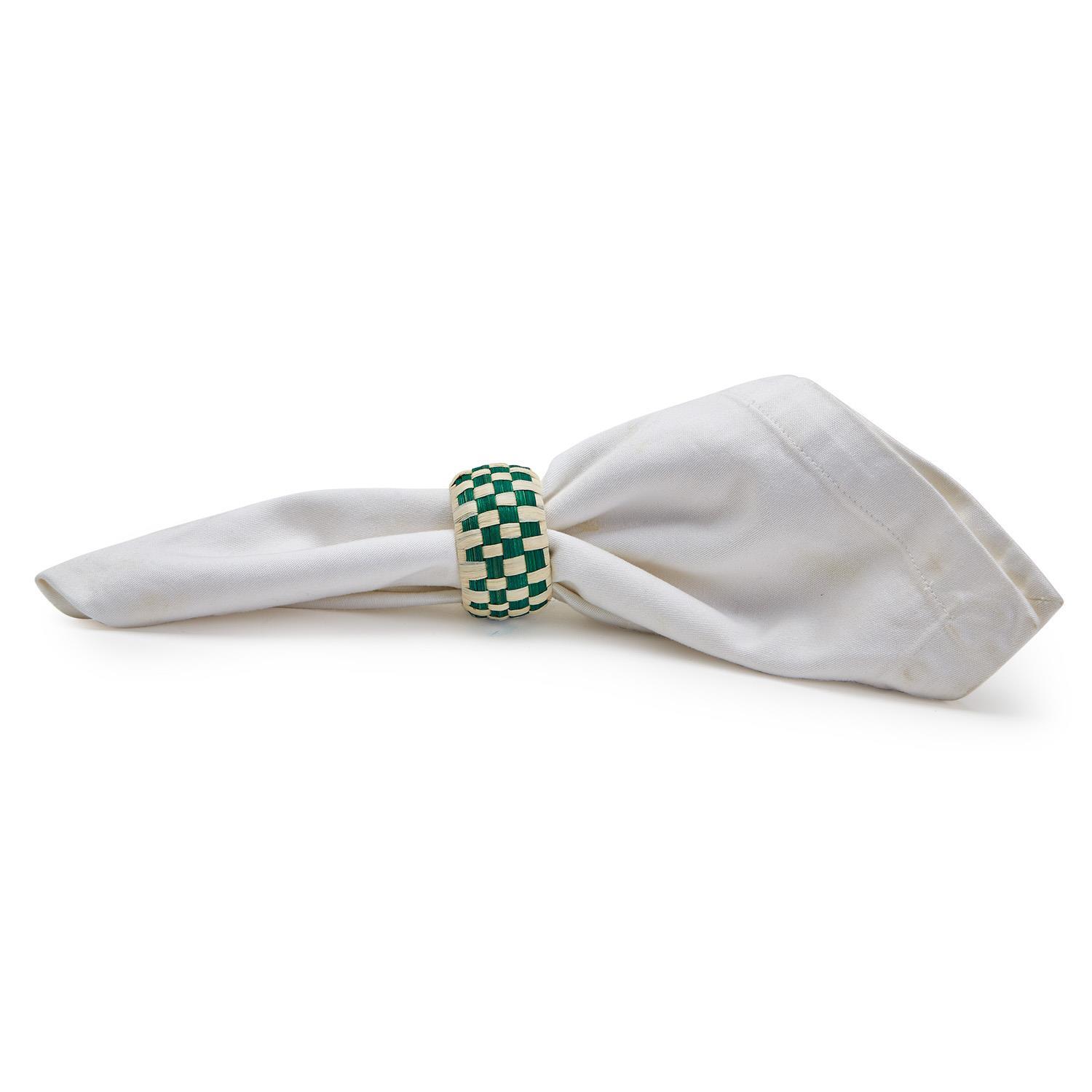 Woven Garden S/4 Napkin Rings