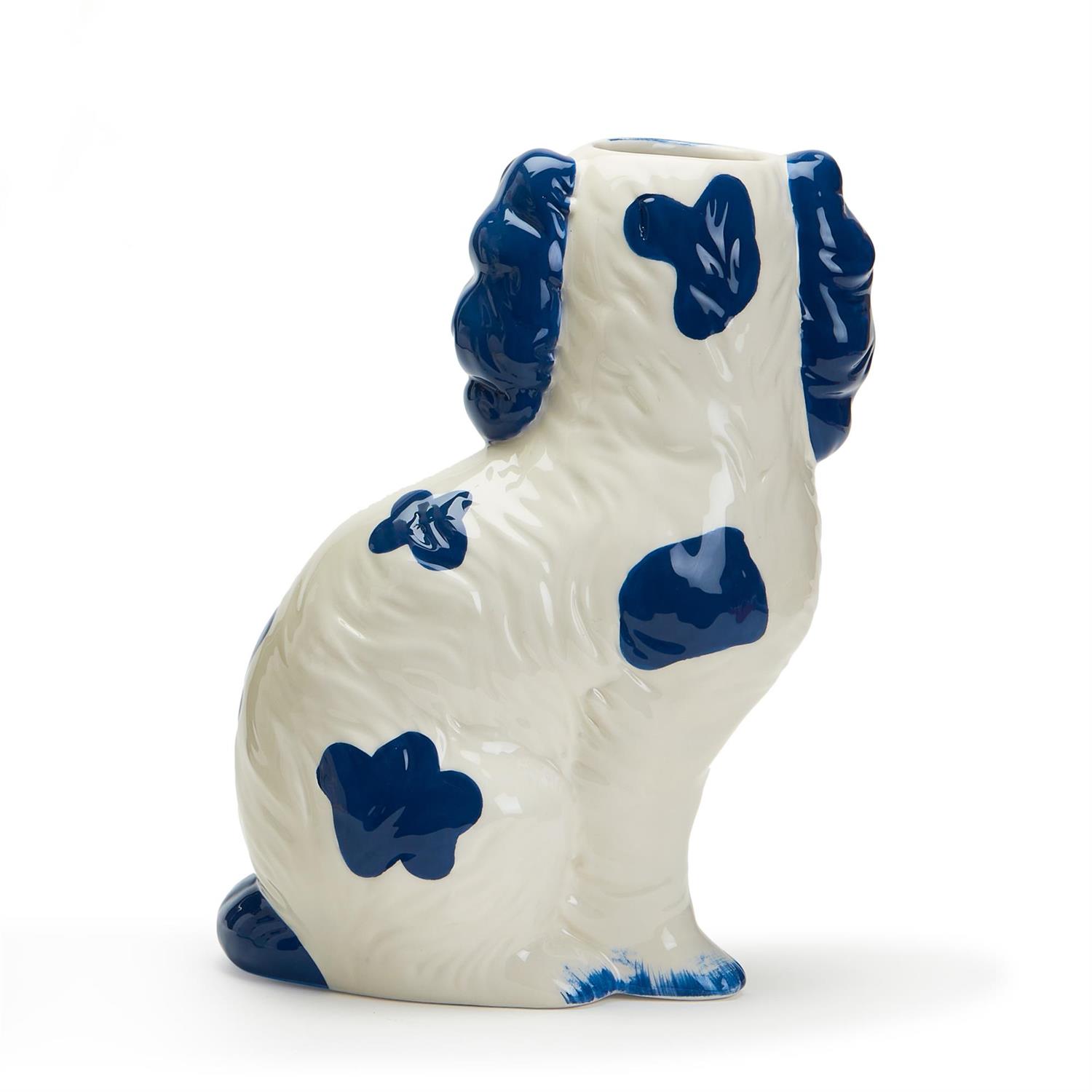 9 1/2" Staffordshire Dog Vase Assorted 2 Styles