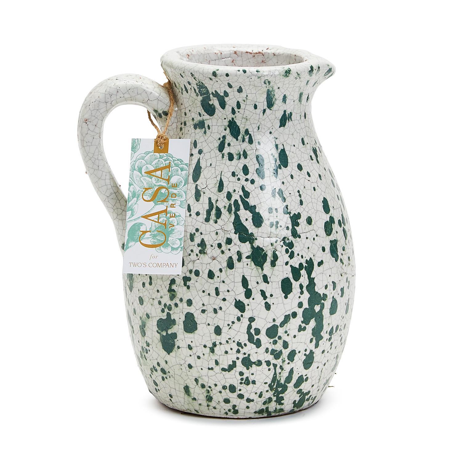 Verde Splash Jug