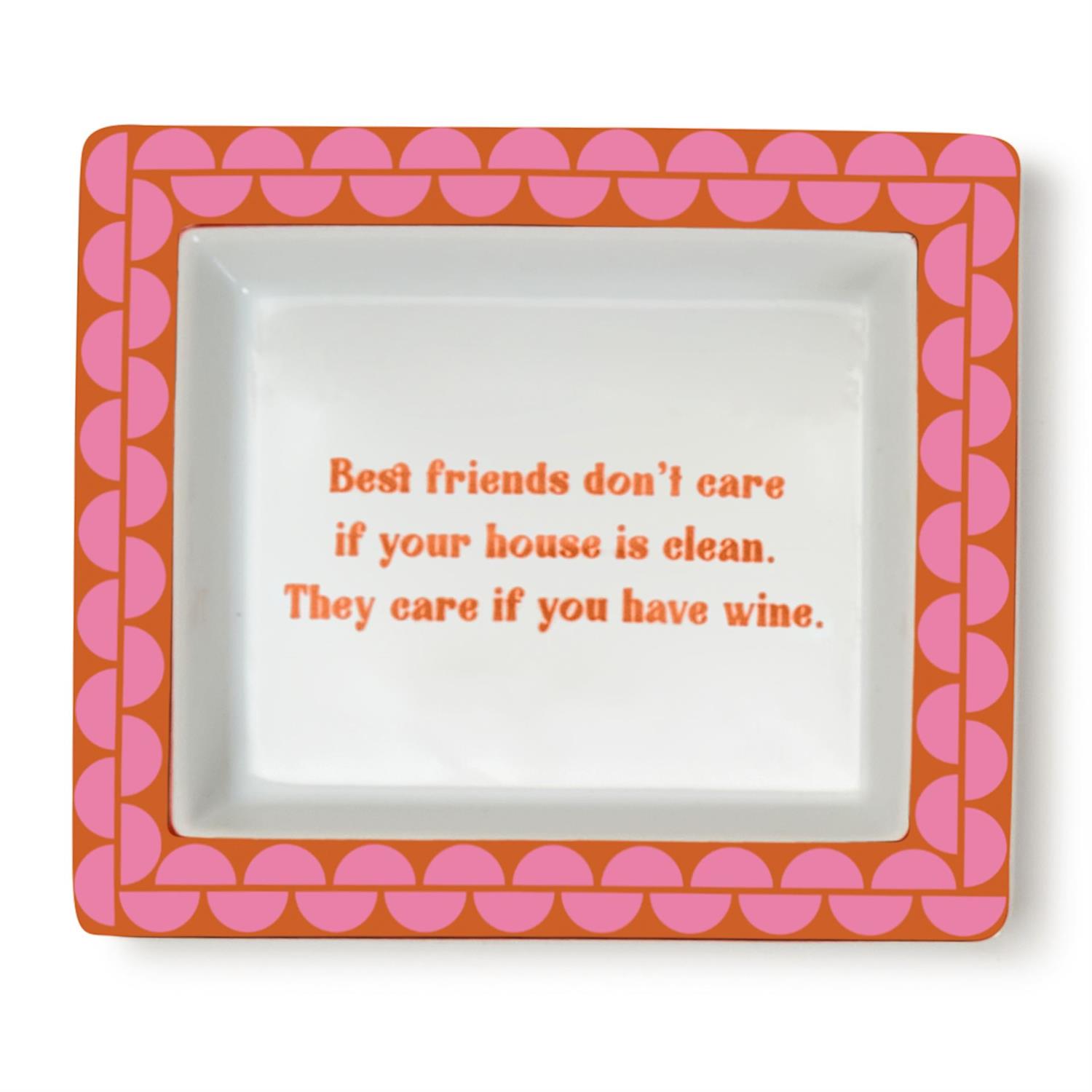 S/6 Sassy Wise Saying Desk Tray in Gift Box
