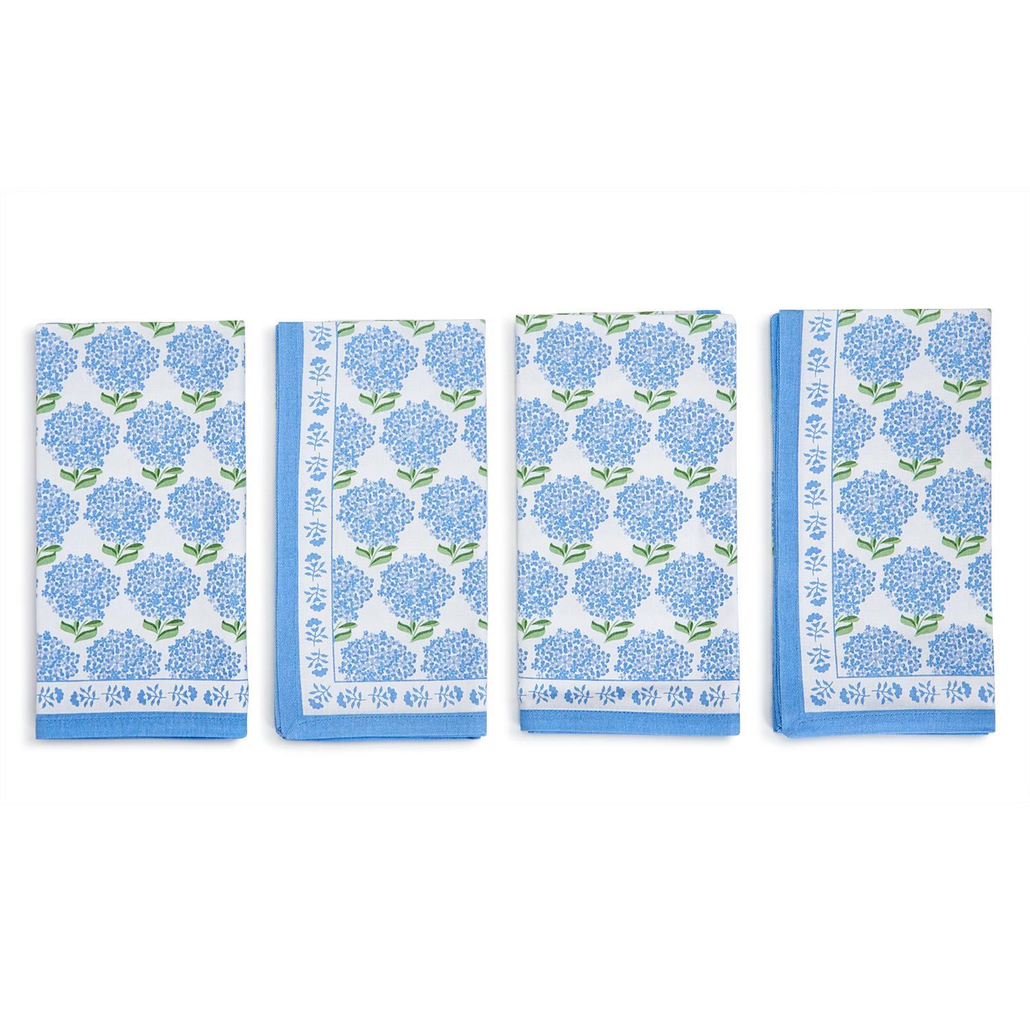 Hydrangea S/4 Napkins