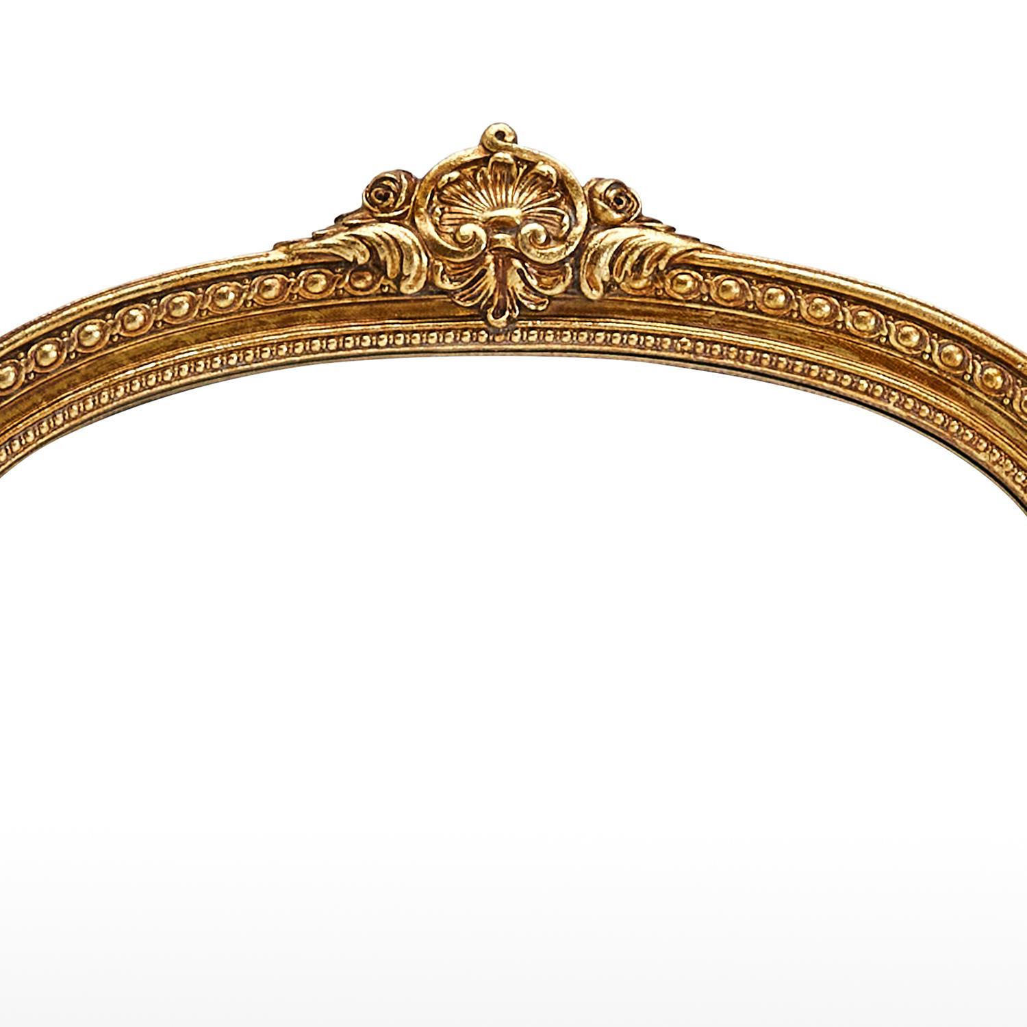 Gold Fleur 8x10 Mirror