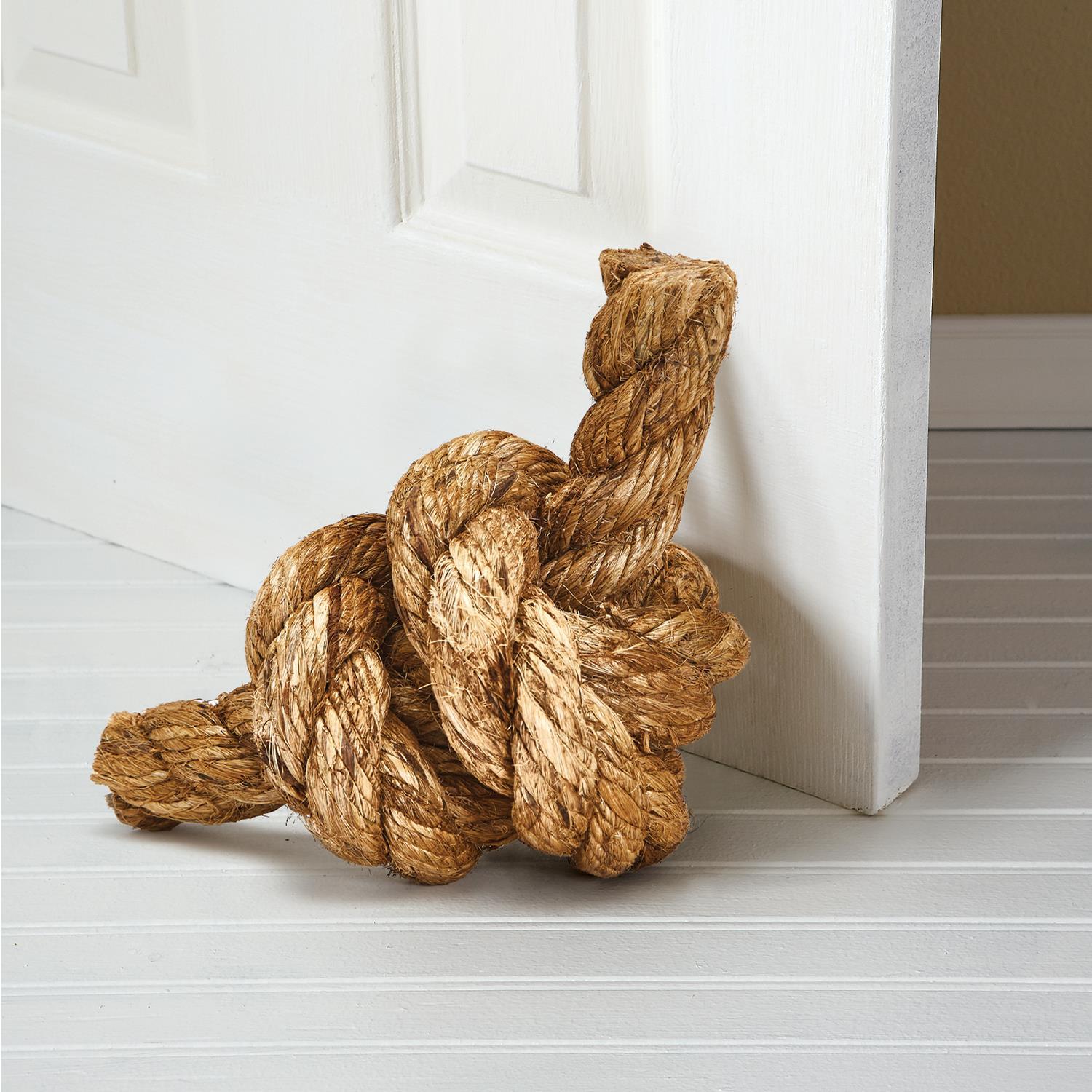 Coastal Rope Knot Door Stop