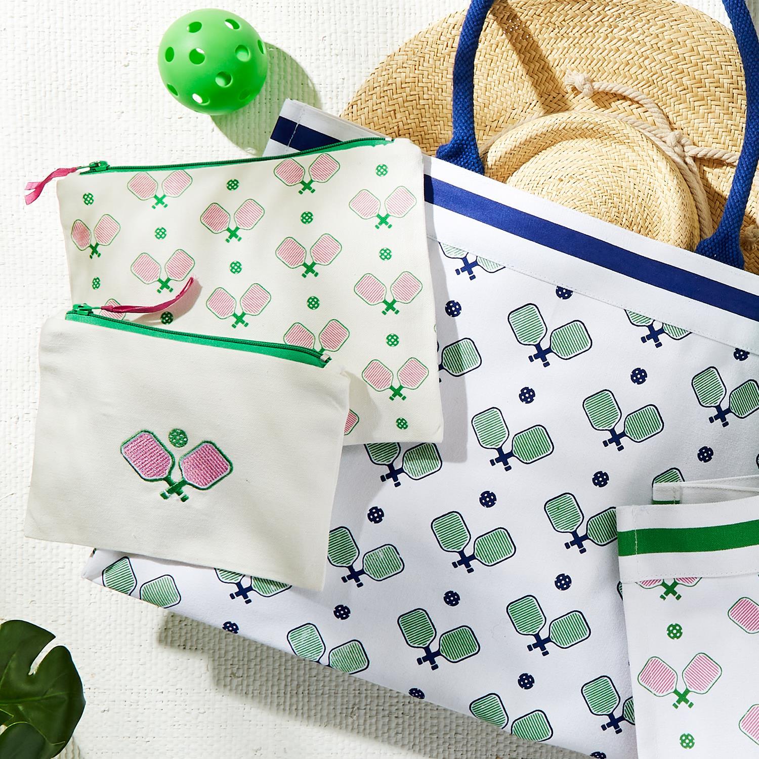 S/2 Pickleball Multipurpose Pouches Assorted 2 Colors