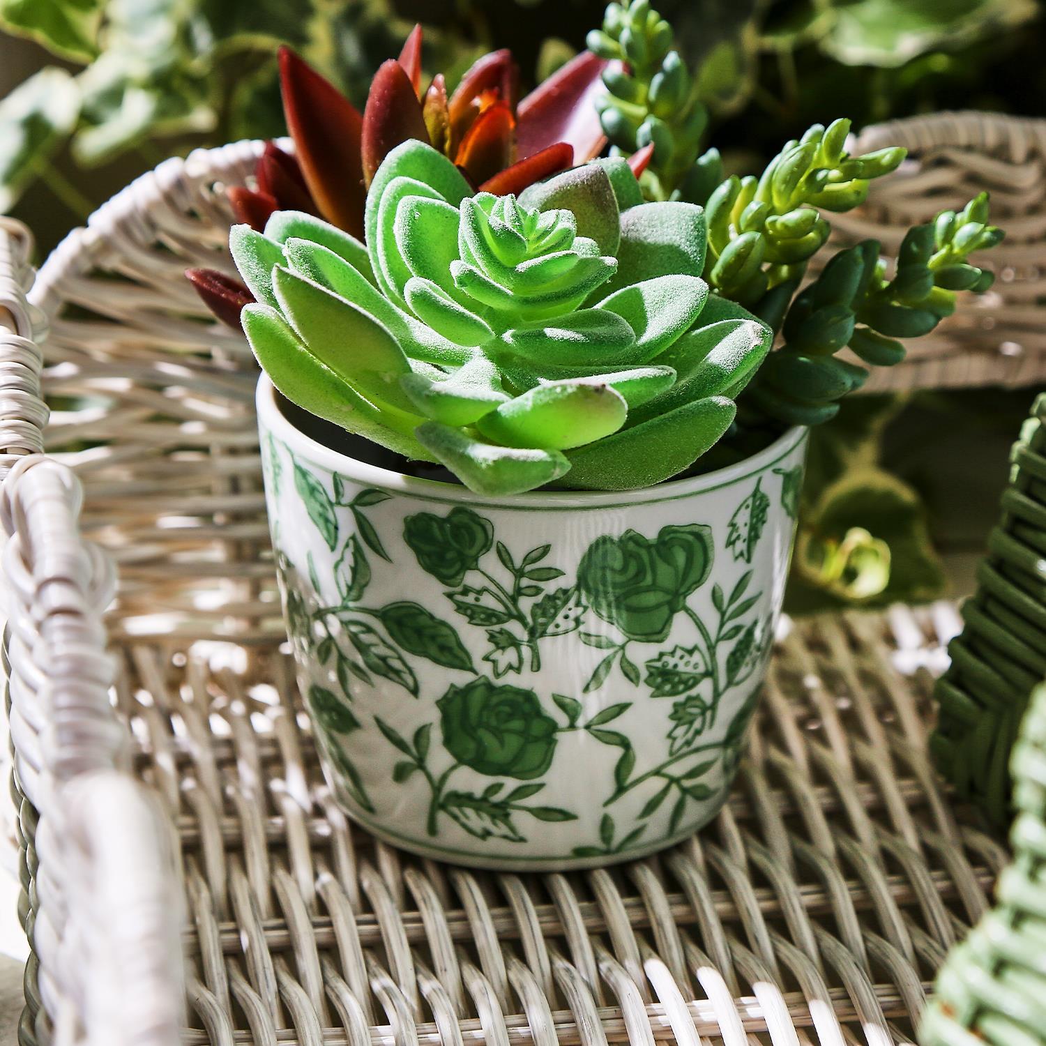 Countryside Green Cachepot A/6