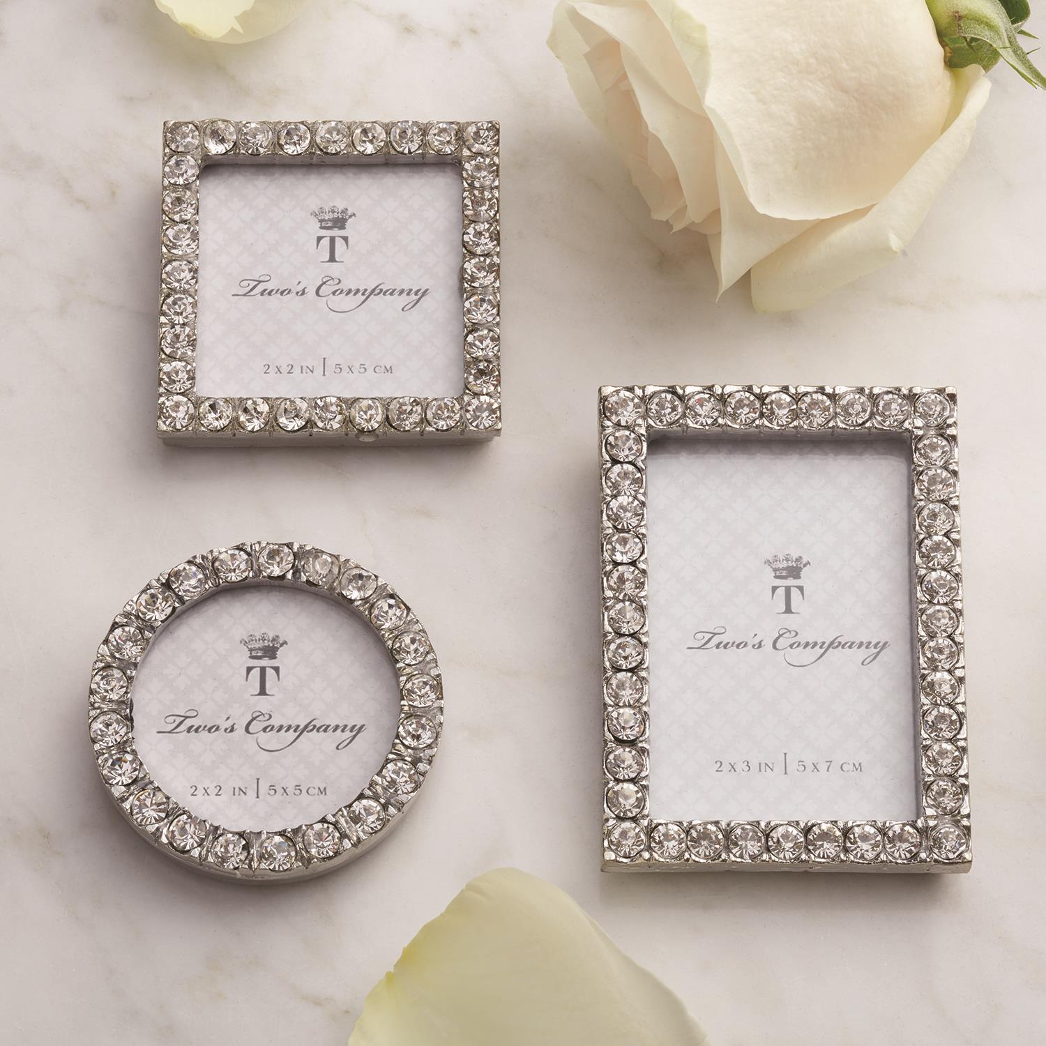 Diamonds S/3 Mini Photo Frame Asst 3 Styles