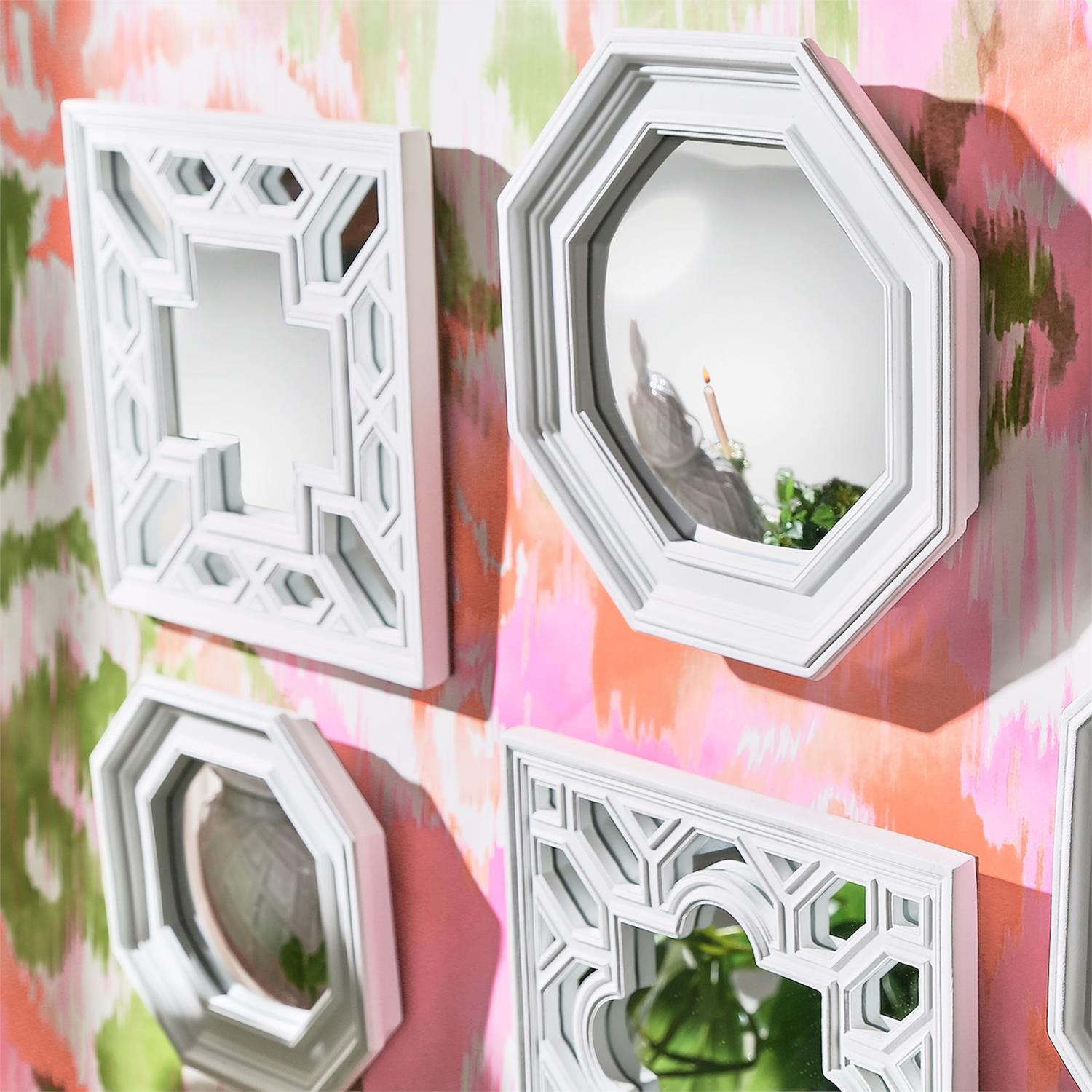 S/4 Geometric Design Mirrors