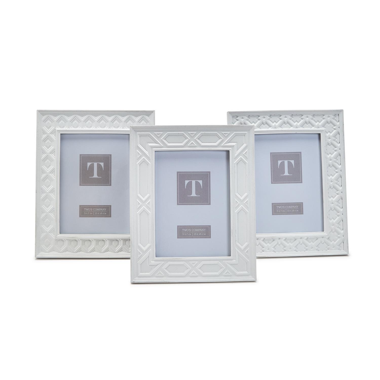 Geometric Deco 5x7 Photo Frame A/3 Designs