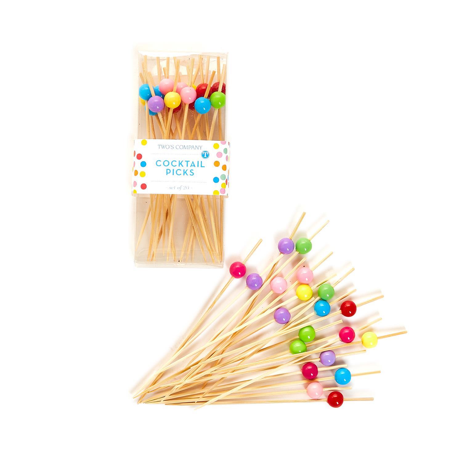 Let's Party 30 Pc UN Cocktail Picks in Gift Box UN