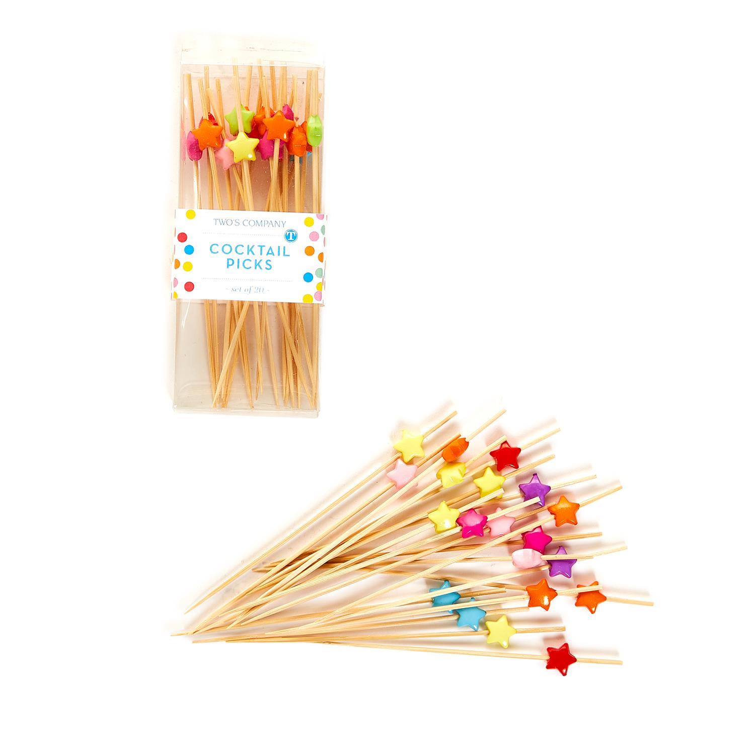 Let's Party 30 Pc UN Cocktail Picks in Gift Box UN