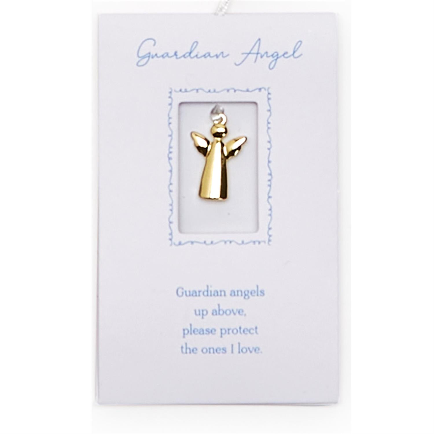 36 Pc Gold Angel Charm on Gift Card