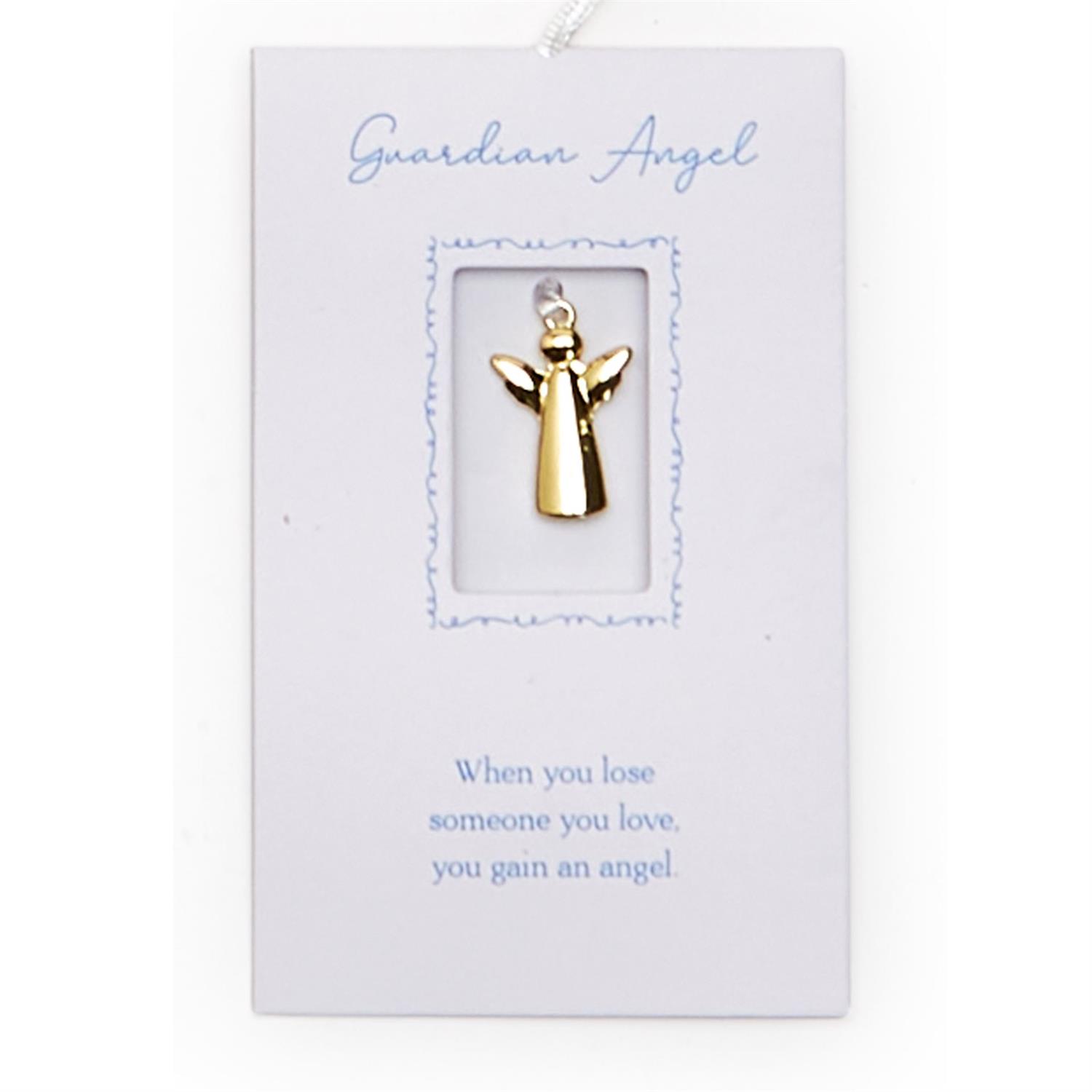 36 Pc Gold Angel Charm on Gift Card