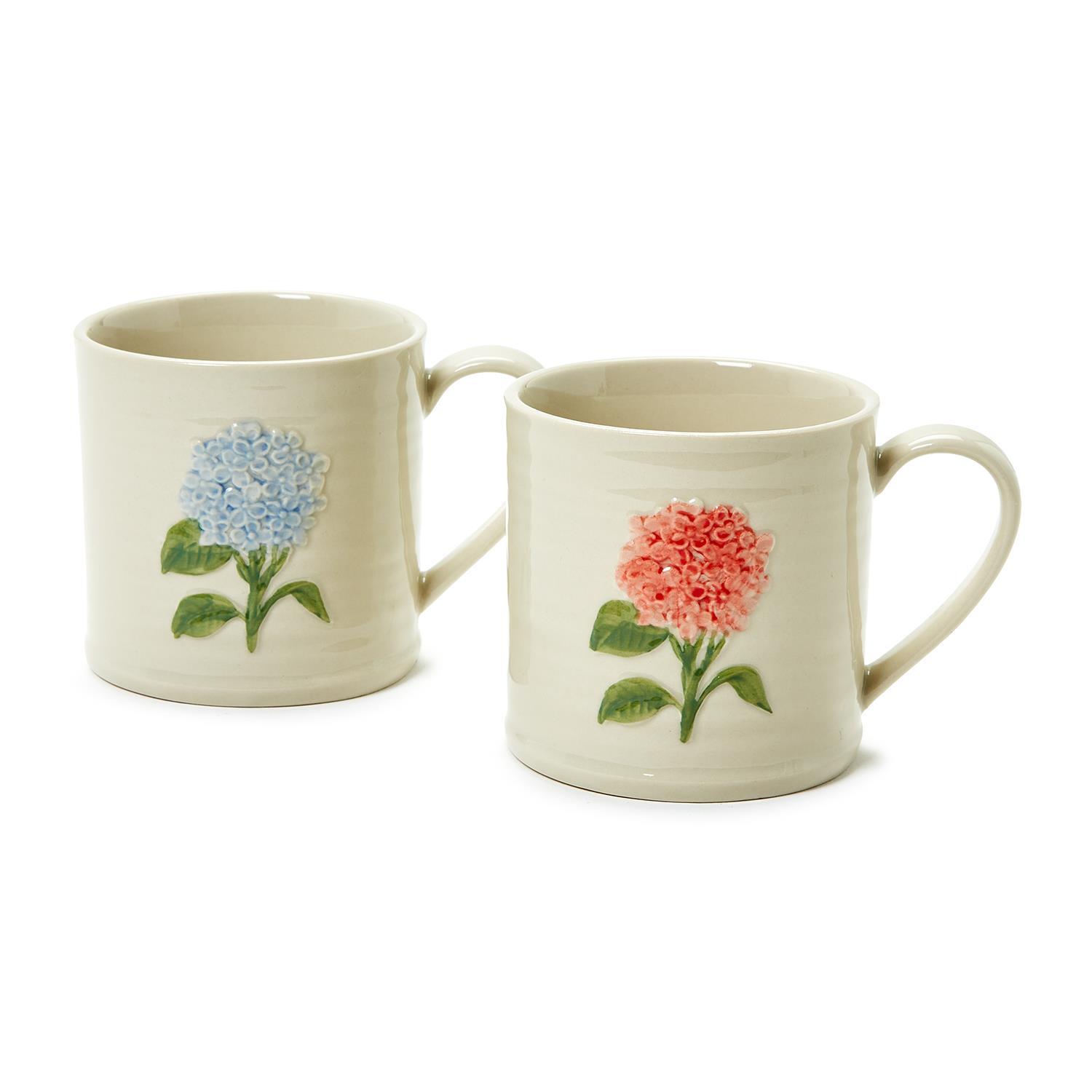 Hydrangea Mug Asst 2 Colors