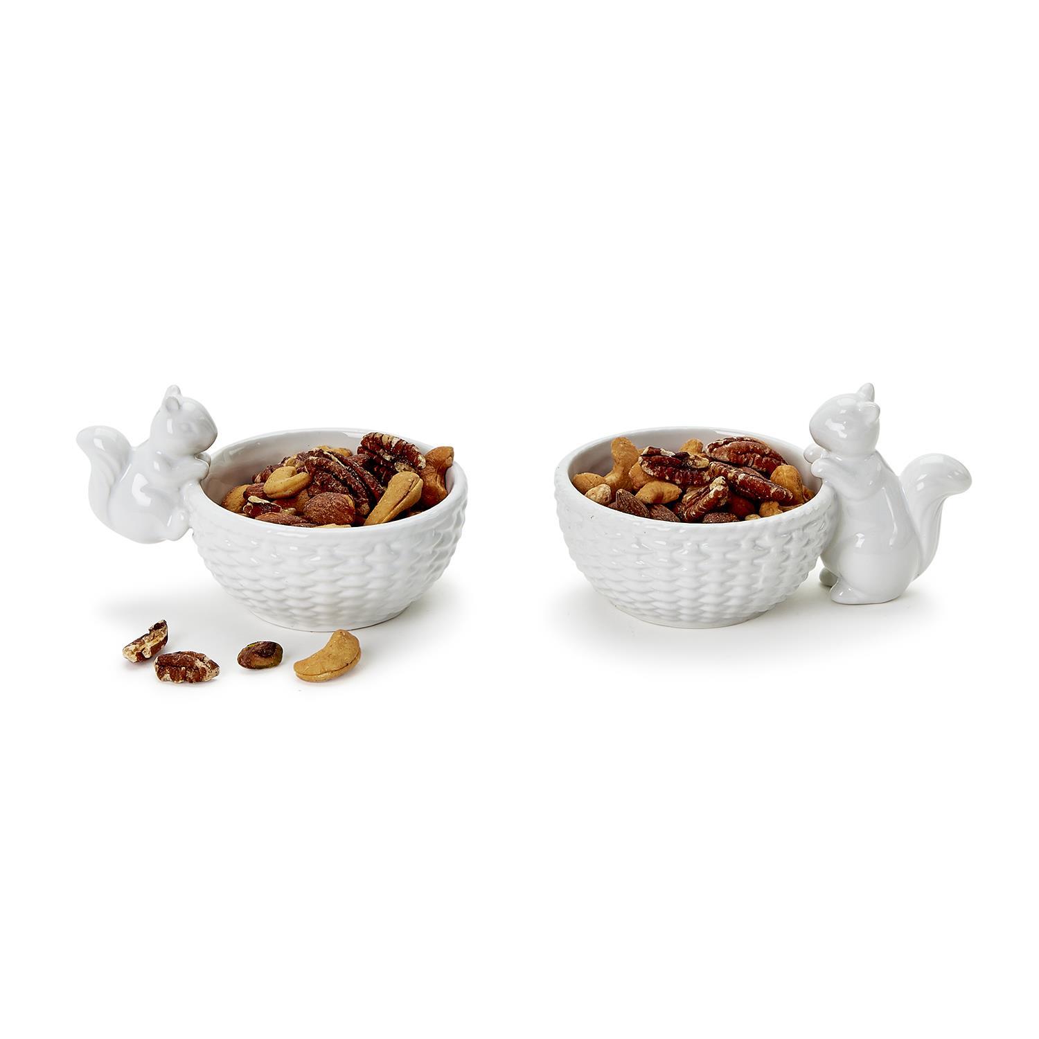 Squirrel Tidbit Dish Assorted 2 Designs
