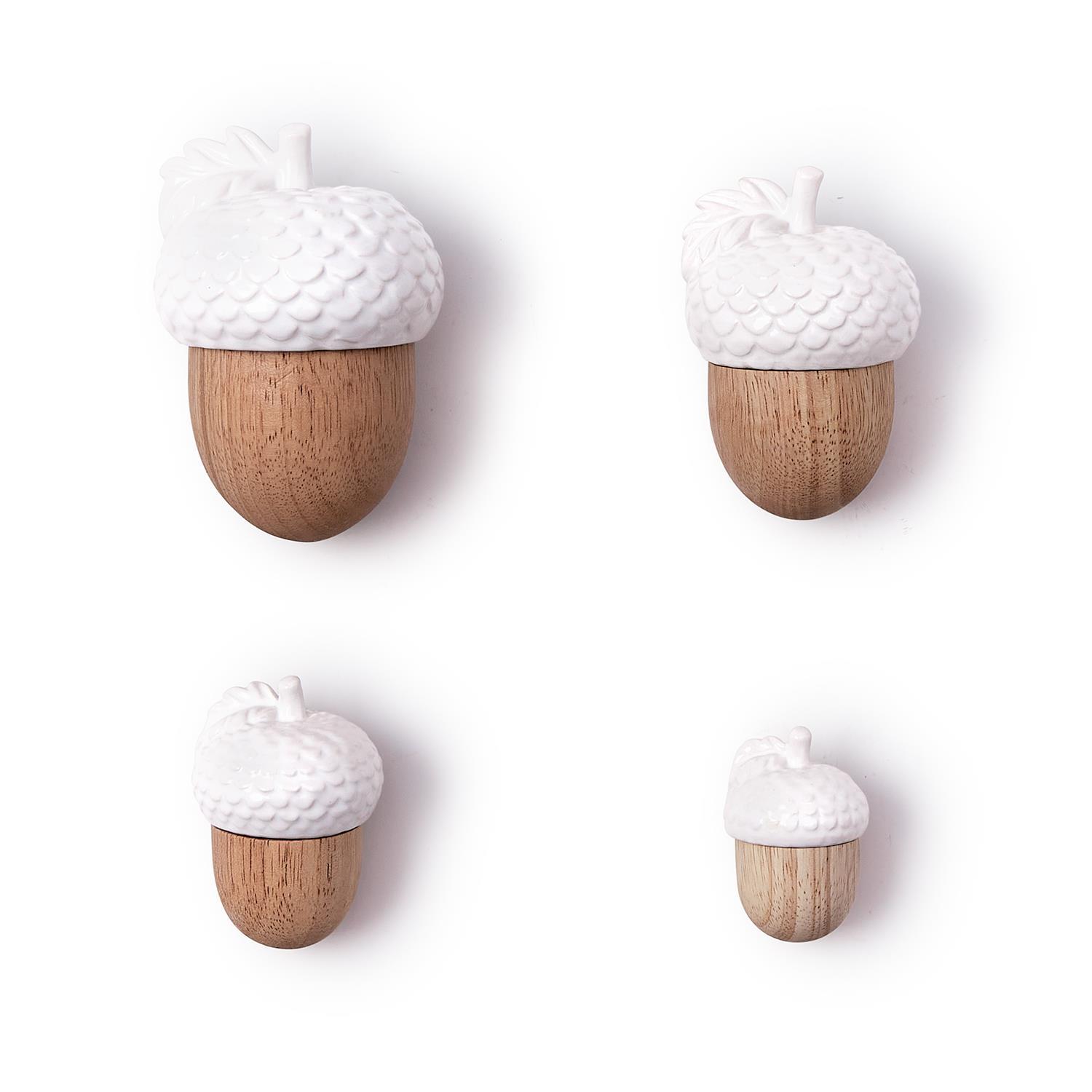 Set of 4 Acorns
