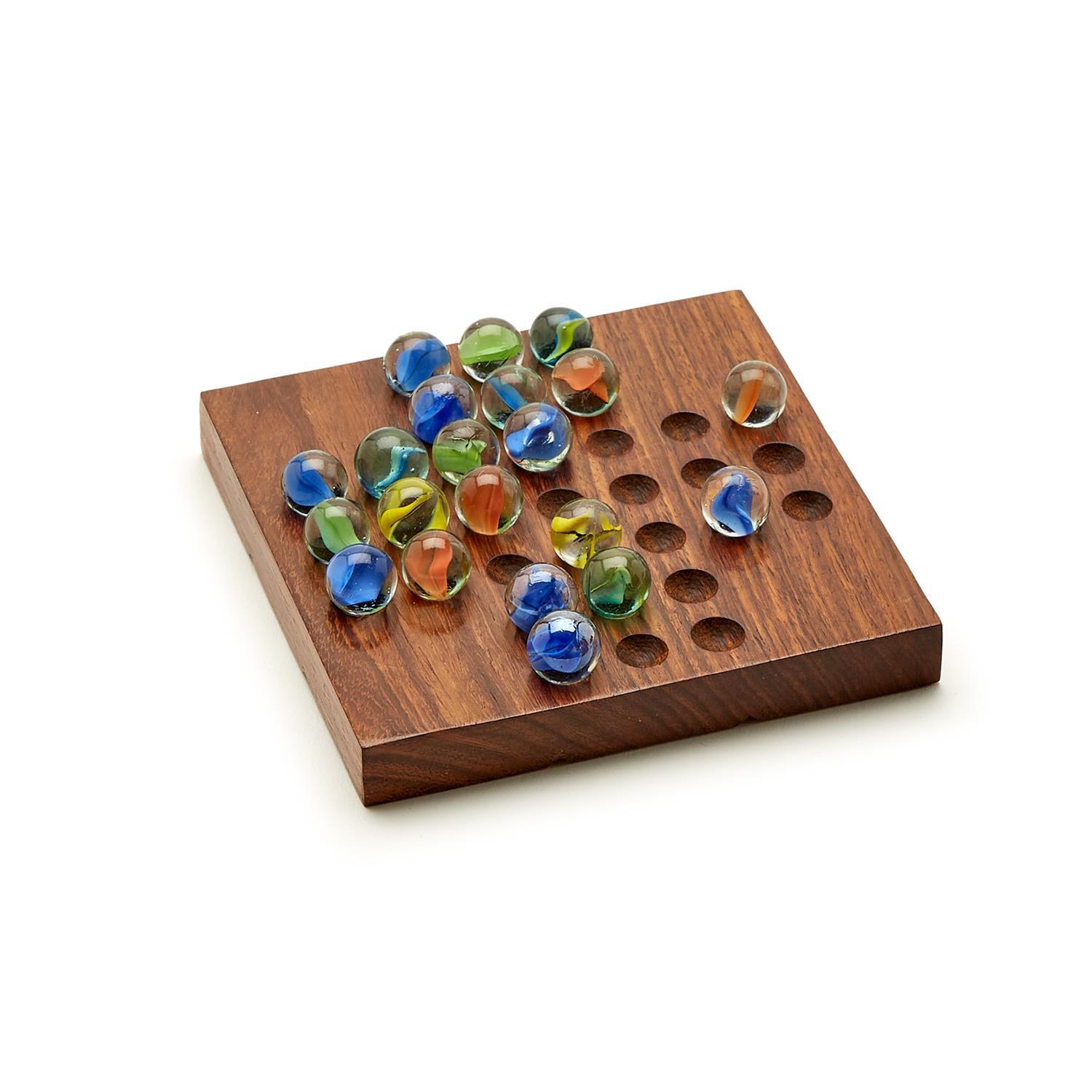 2-in-1 Game Set in Hand-Crafted Storage Box Includes Tick-Tac-Toe and ...