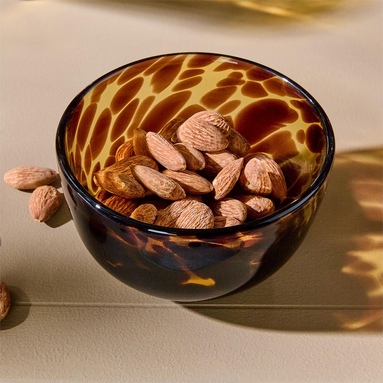 S/2 Tortoise Print Tidbit Bowl