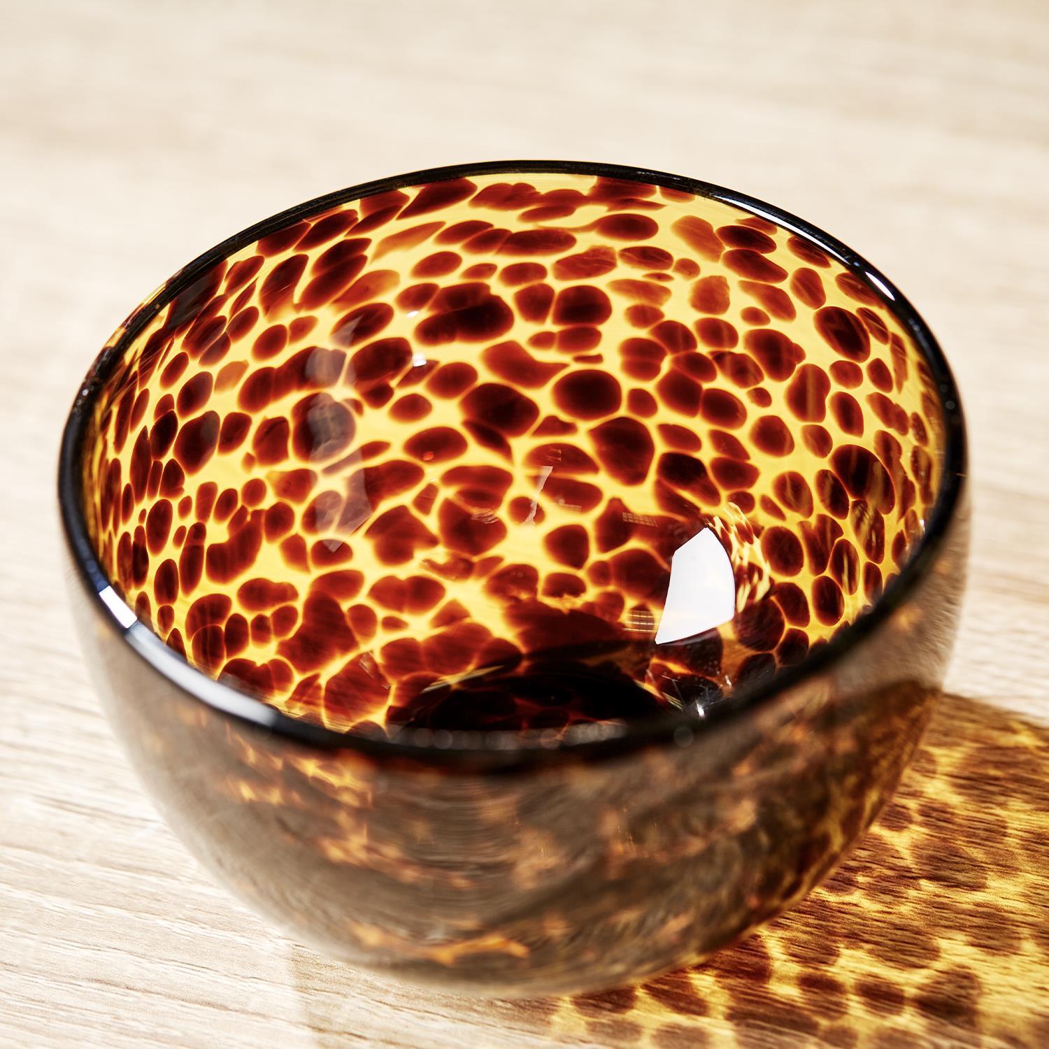 S/2 Tortoise Print Tidbit Bowl