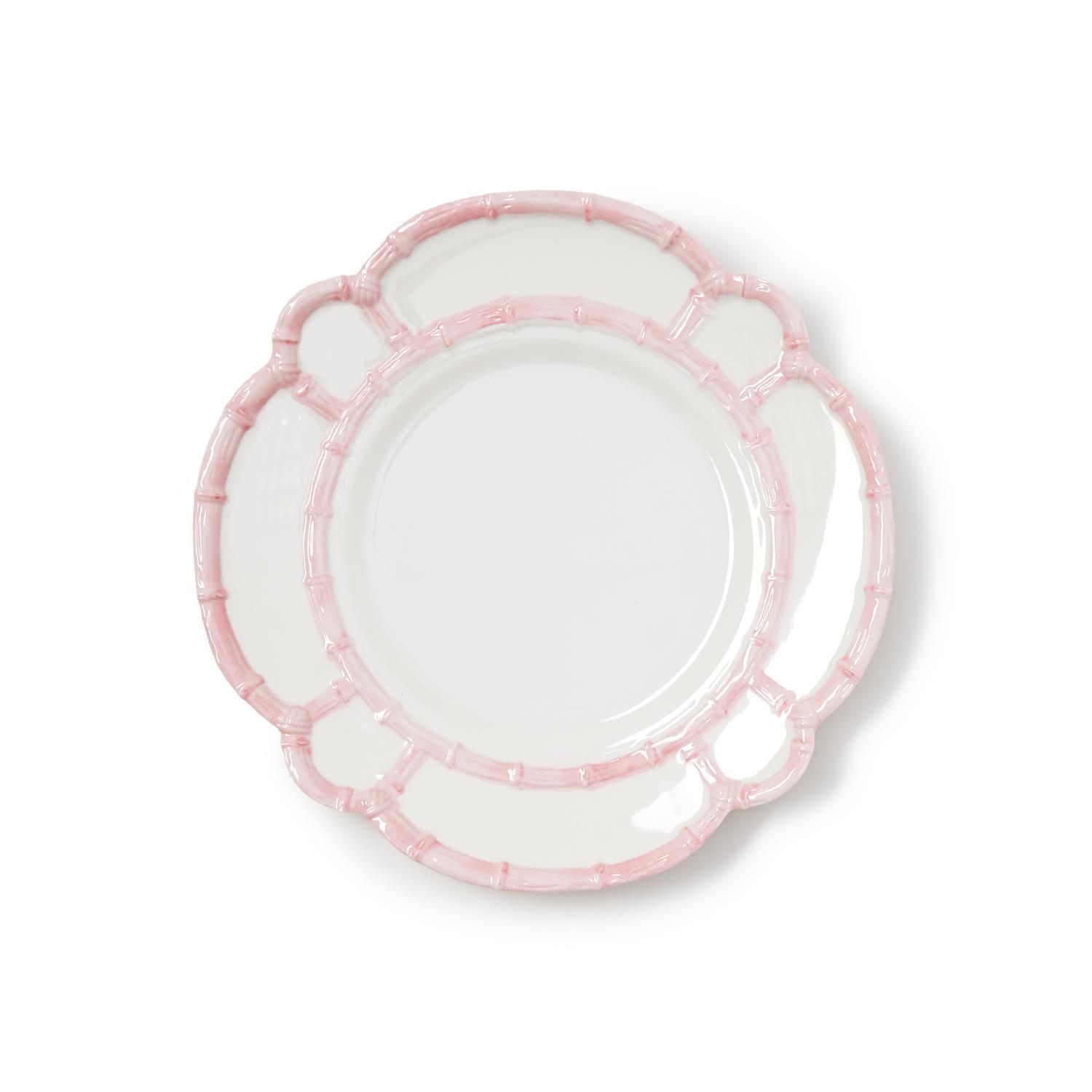 S 4 Pink Bamboo Touch Dinner Plate S 4 Pink Bamboo Touch Dinner Plate