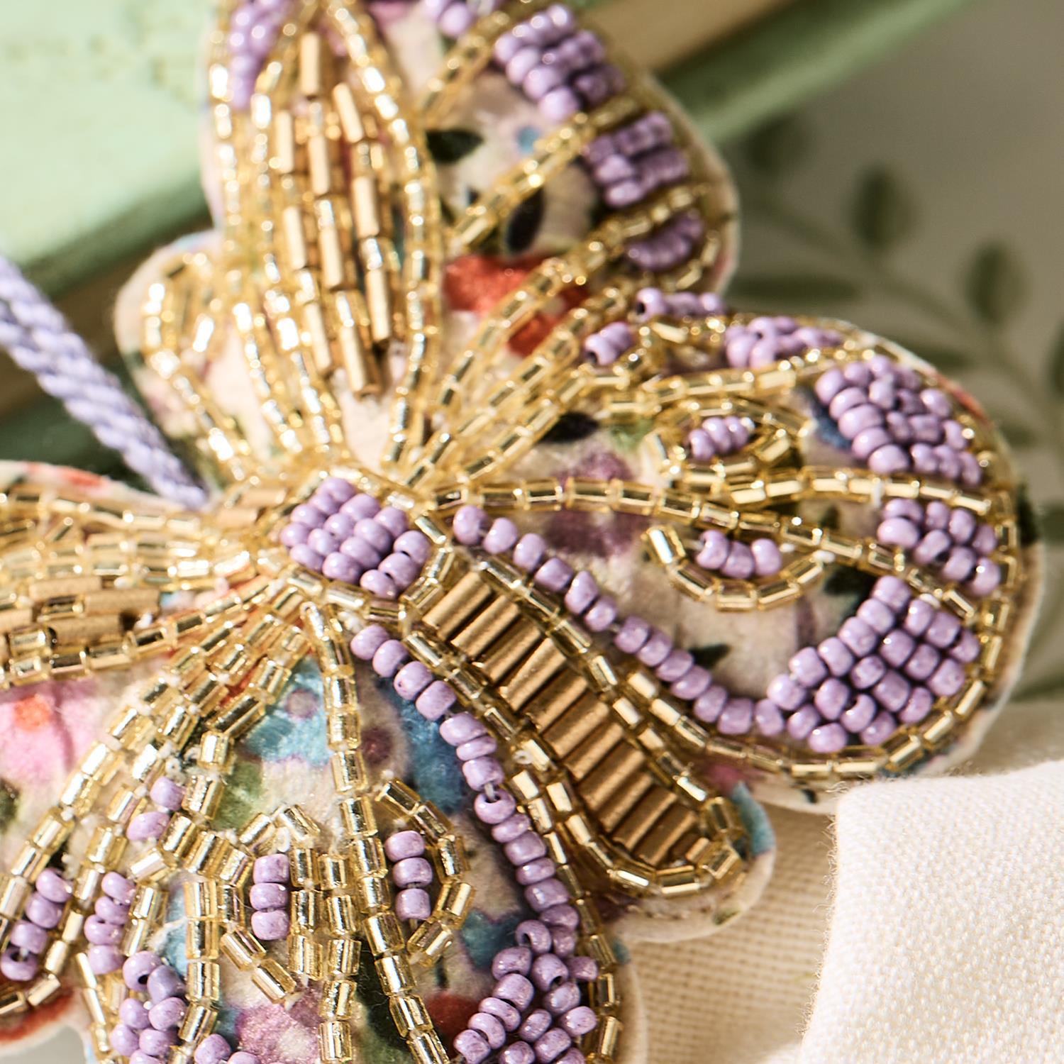 Bright Flight 20 Pc Hand-Beaded Butterfly Ornament Unit Includes 5 ...