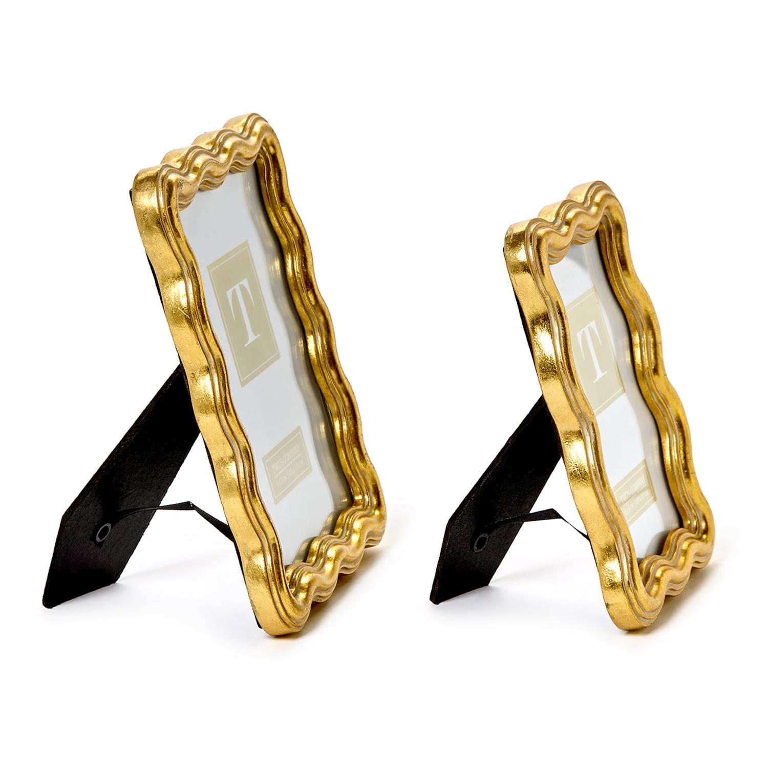 S/2 Triple Wave Photo Frame