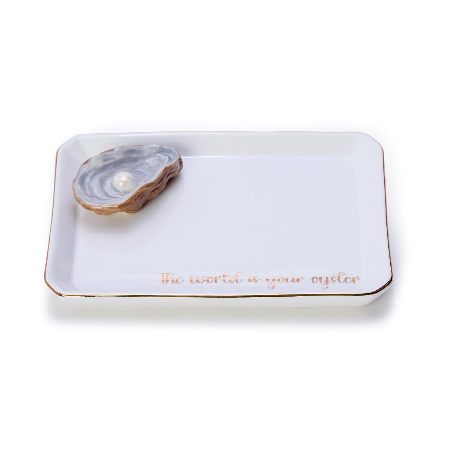 Icon Trinket Tray with Saying in Gift Box Asst 4 Designs