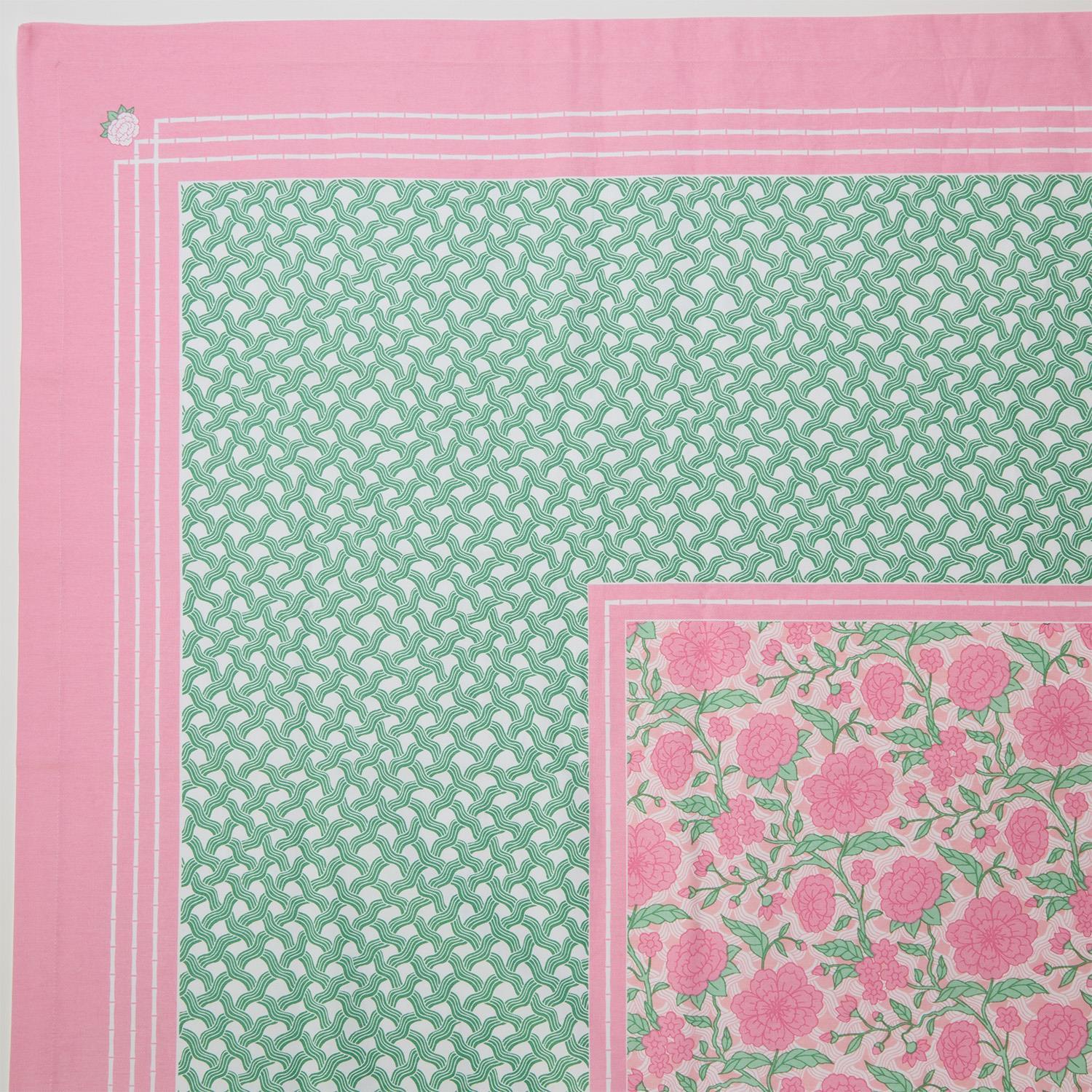 Bamboo Garden 56"x 56" Square Tablecloth