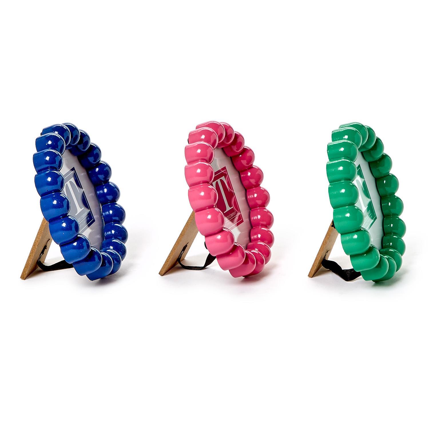 Hobnail 4x4 Photo Frame Asst 3 Colors