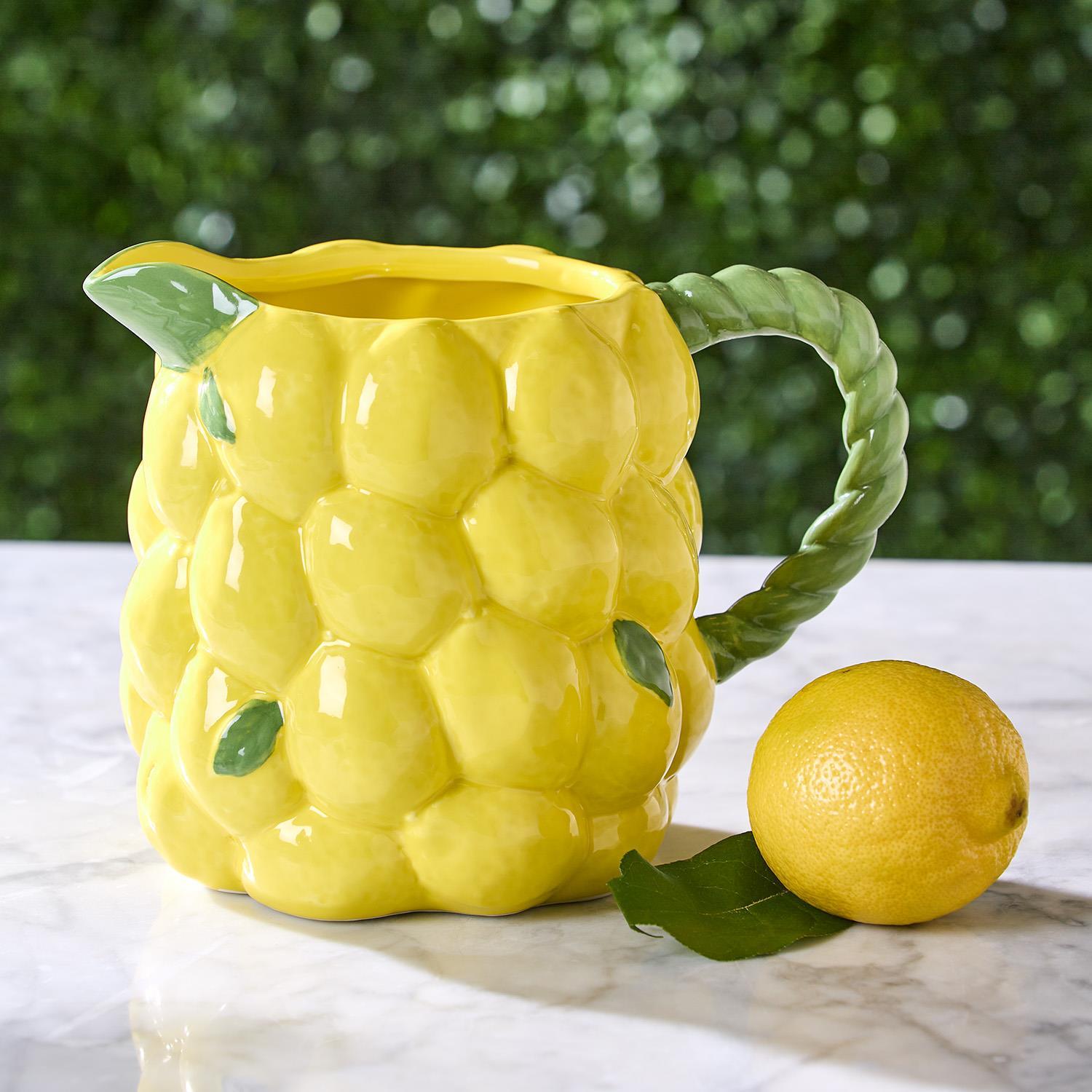 Lemon Pitcher / Vase