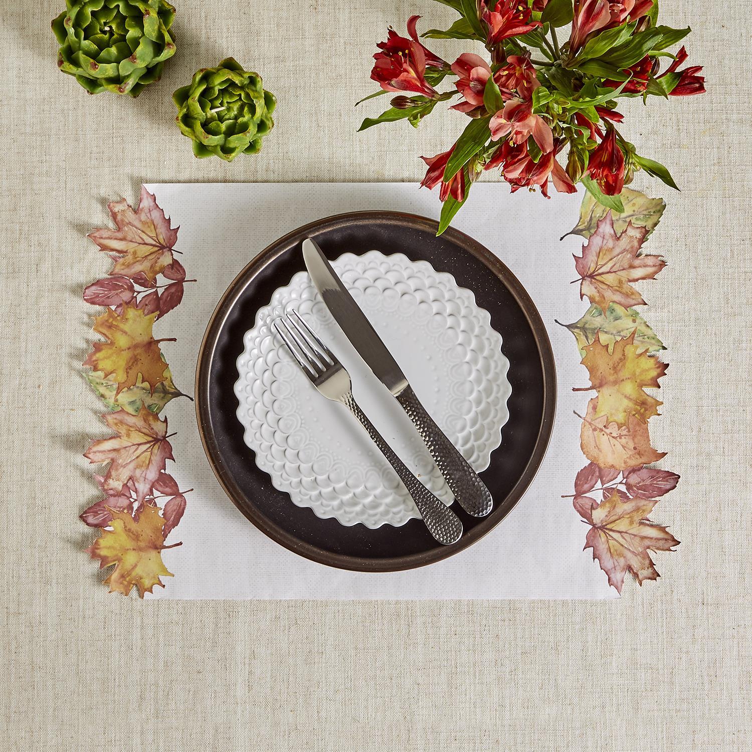Autumn Leaves 40 Sheet Placemat Book