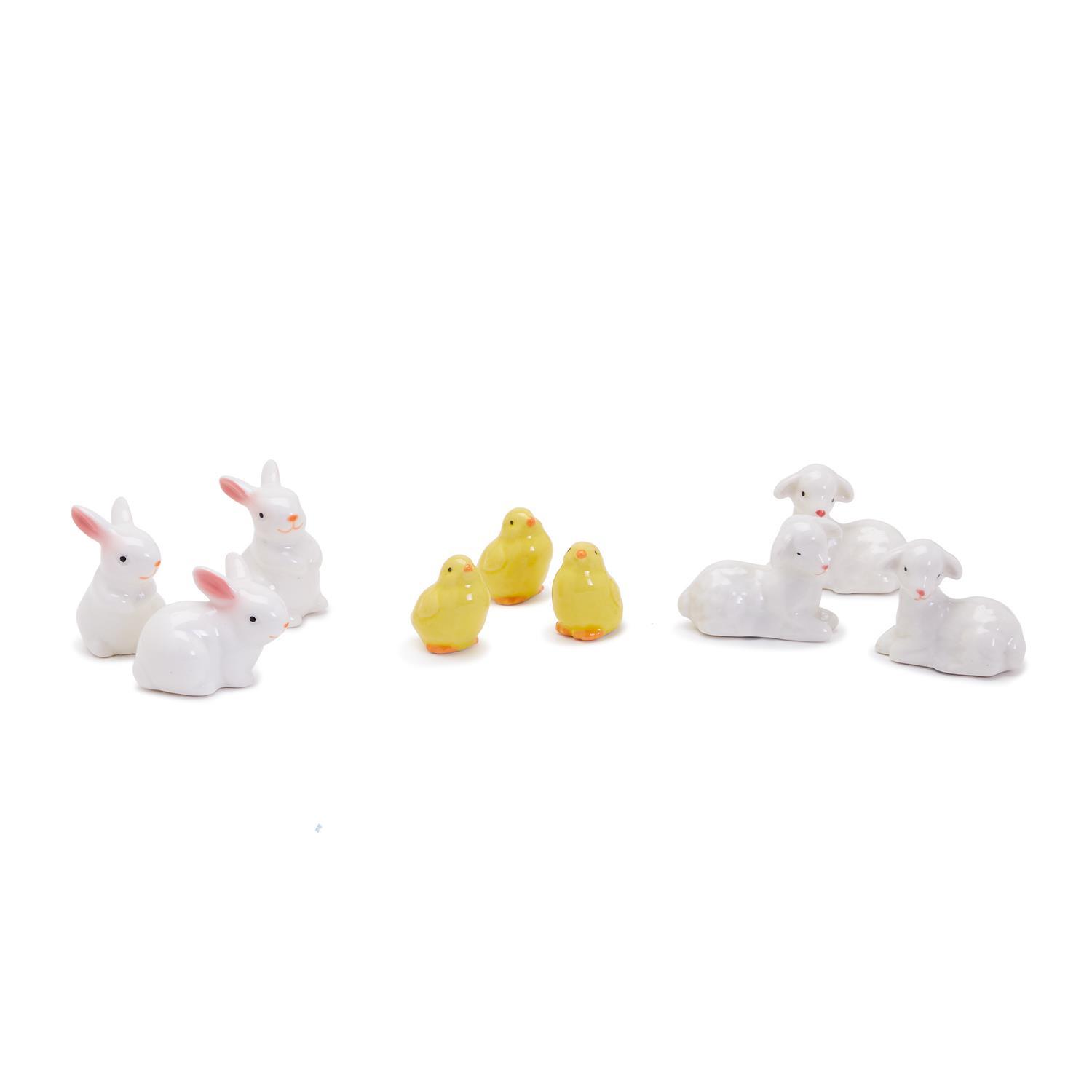 36 Pc Baby Animal Un w/Nest Display Inc. 3 Designs