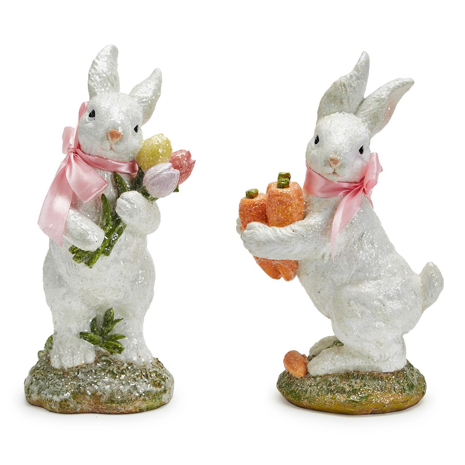 Hoppy Easter Set of 2 Easter Bunny Décor