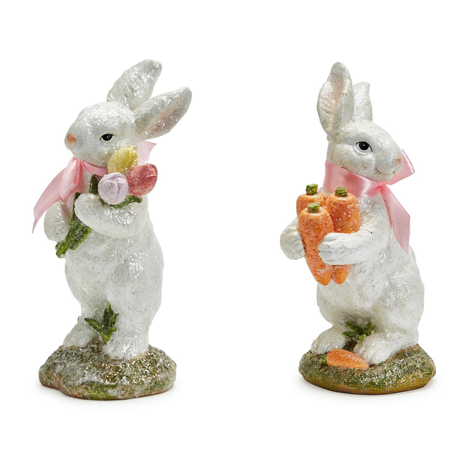 Hoppy Easter Set of 2 Easter Bunny Décor