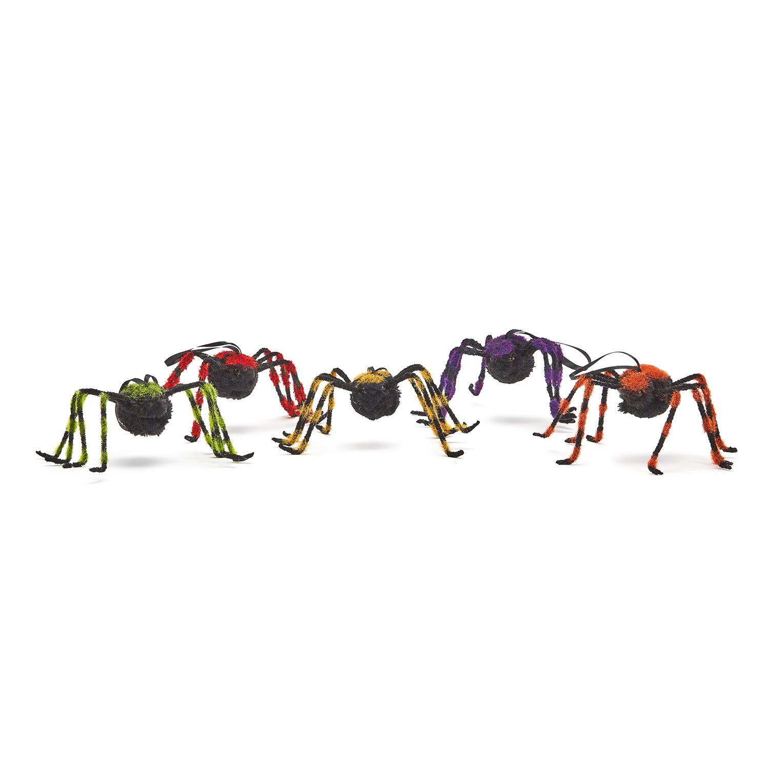 Crawly Crew Set of 20 Hand-Crafted Spiders